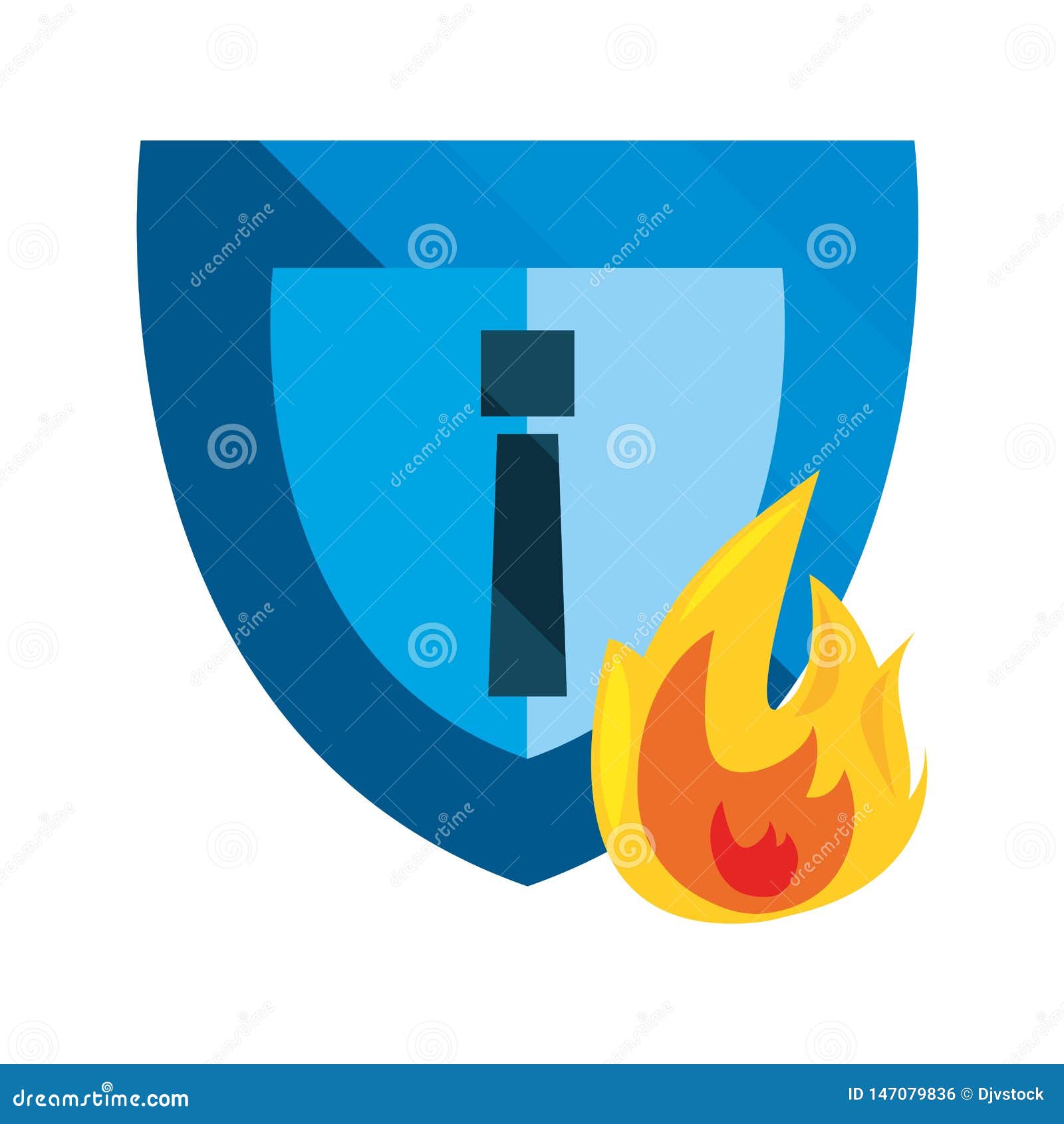 Cybersecurity Data Protection Stock Illustration - Illustration of icon ...