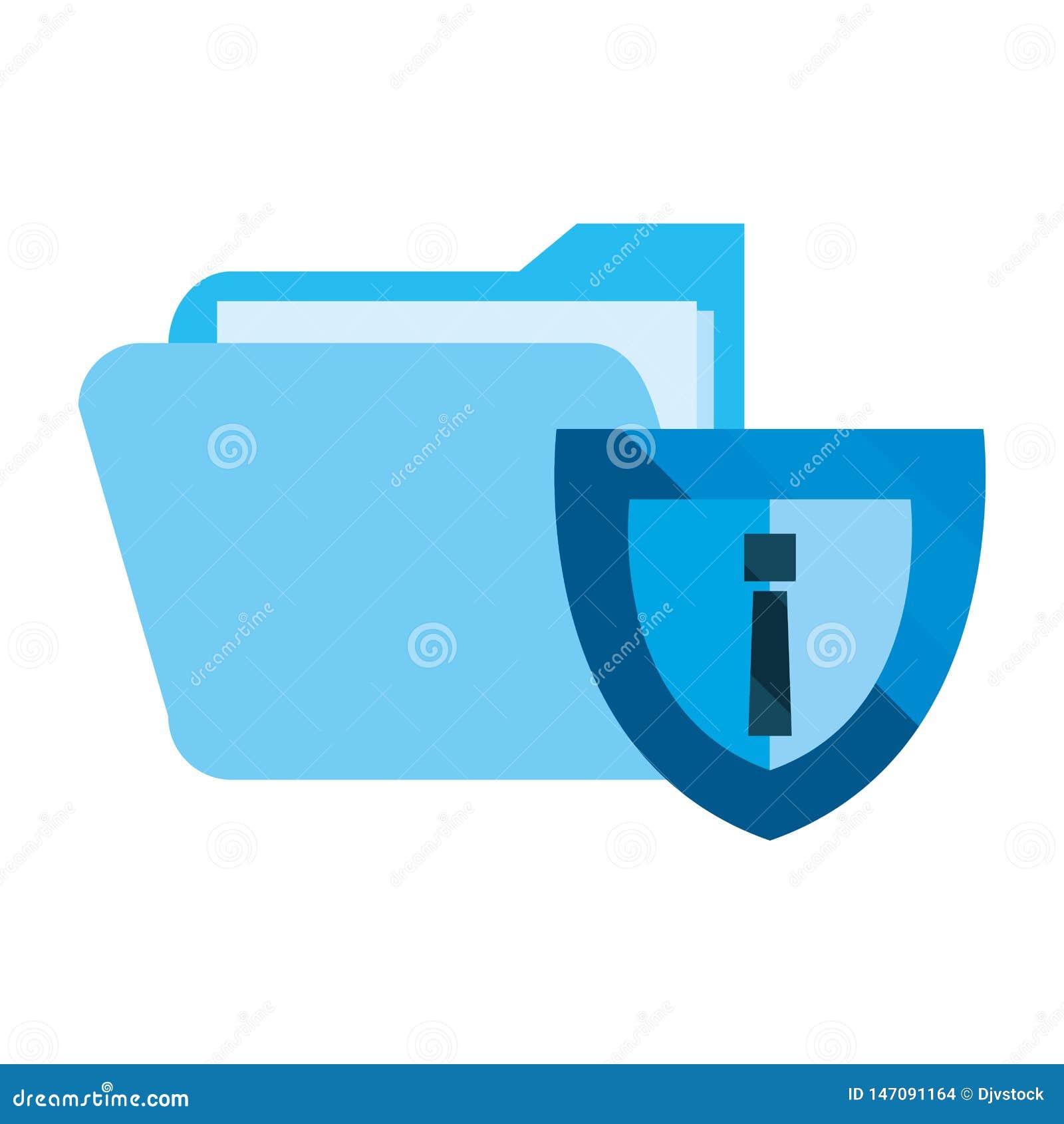 Cybersecurity Data Protection Stock Illustration - Illustration of icon ...