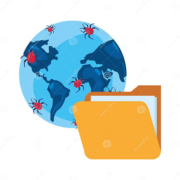 Cybersecurity Data Protection Stock Illustration Illustration Of