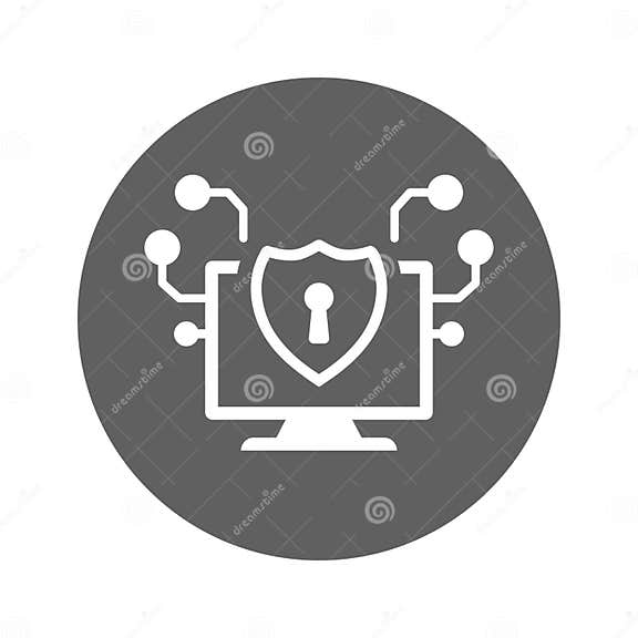 Cybersecurity, Decrypt, Decrypting Icon Stock Illustration ...