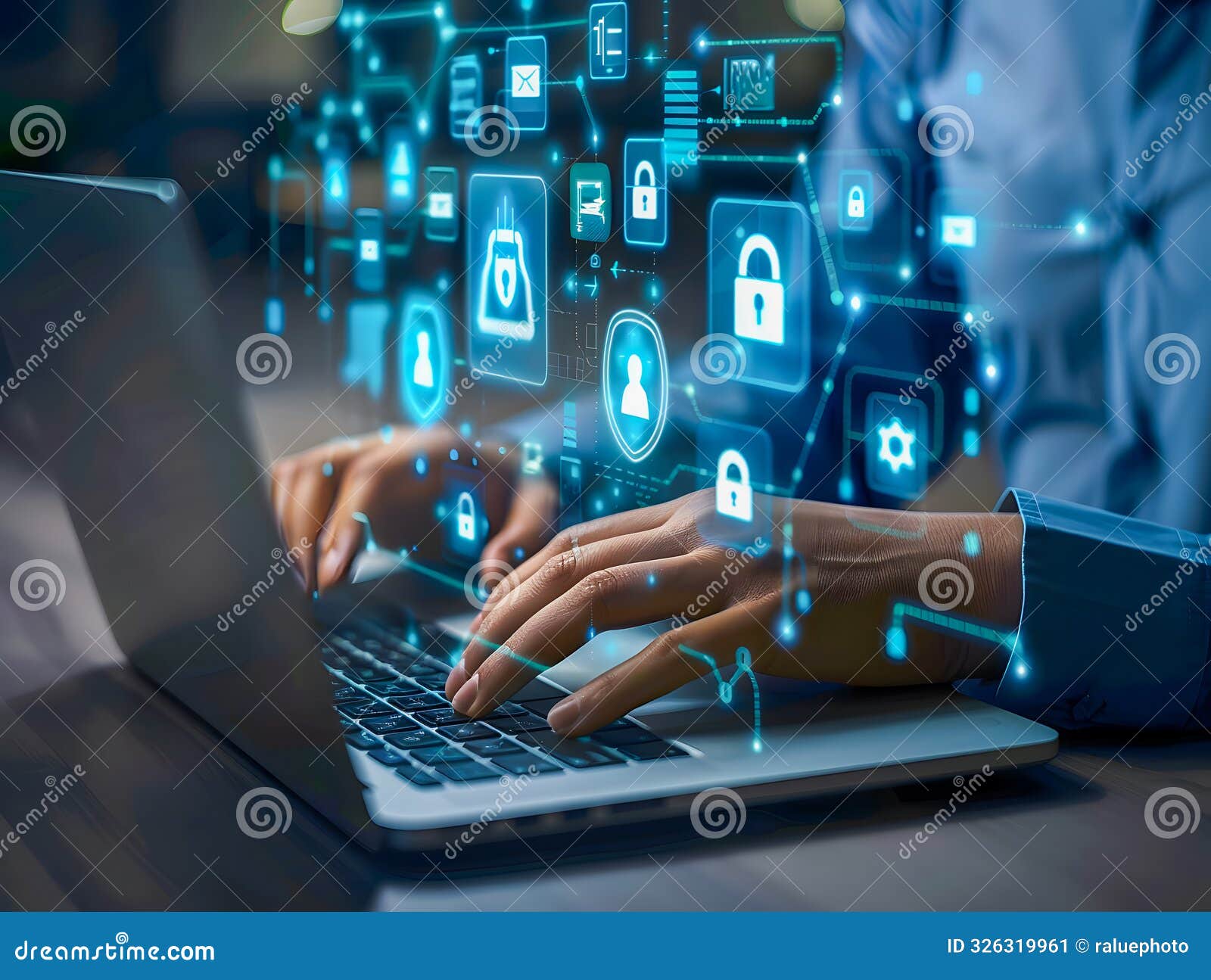 Cybersecurity in the Digital Age Protecting Our Connected World Stock ...