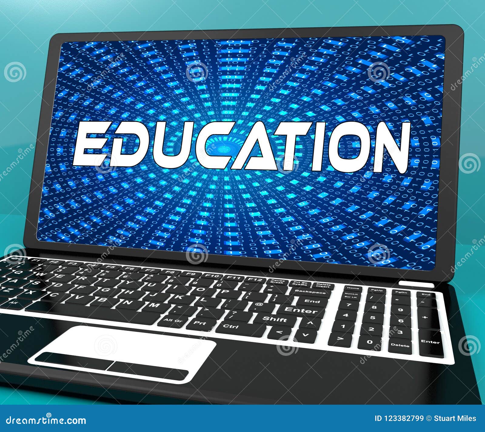 Cybersecurity Education Security Seminar Teaching 3d Rendering Stock ...