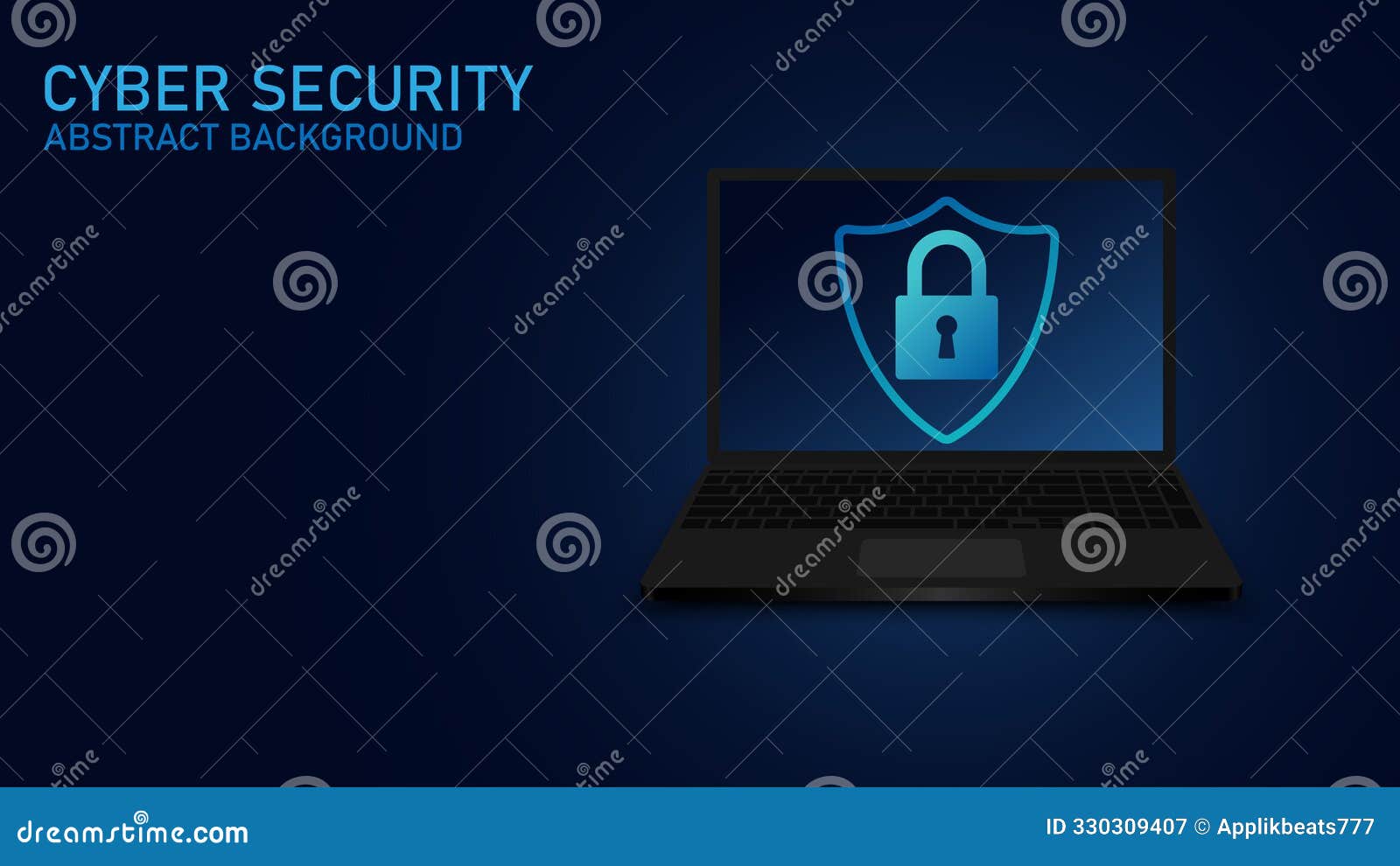 Cybersecurity and Information Protection. Data Protection Concept ...