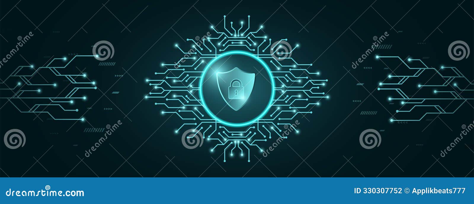 Cybersecurity and Information Protection. Data Protection Concept ...