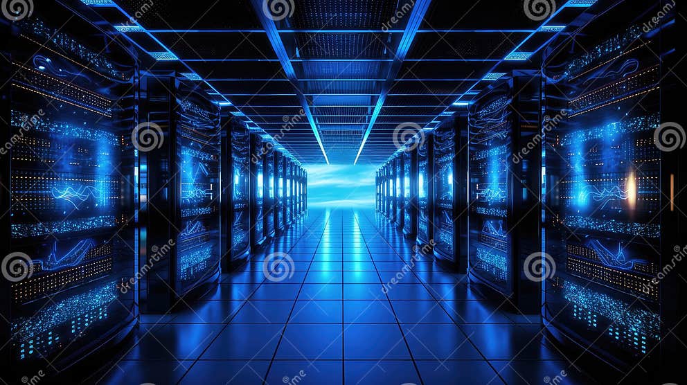 Cybersecurity Information Technology Data Stock Illustration ...