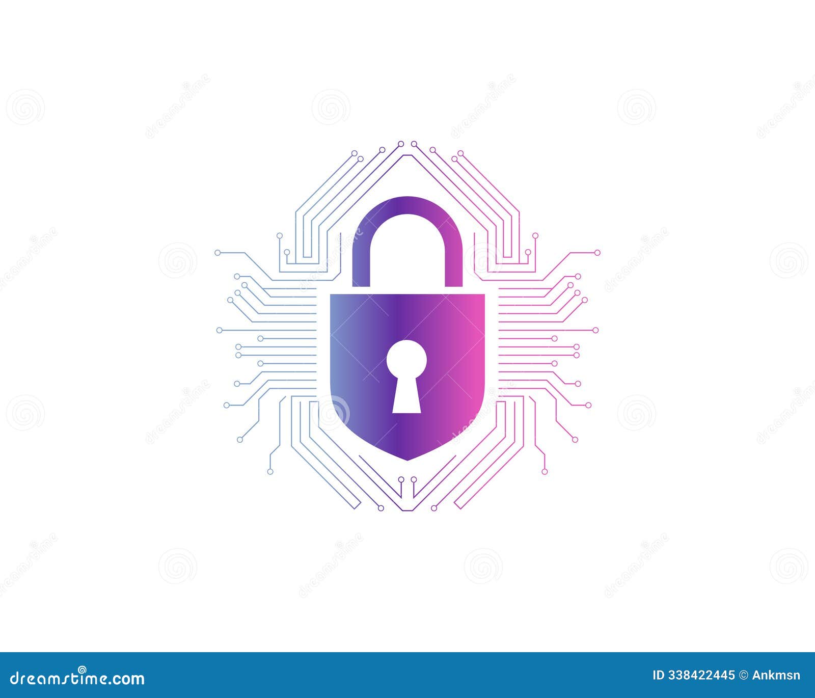 Cybersecurity Lock On Circuit Board Royalty-Free Stock Image ...