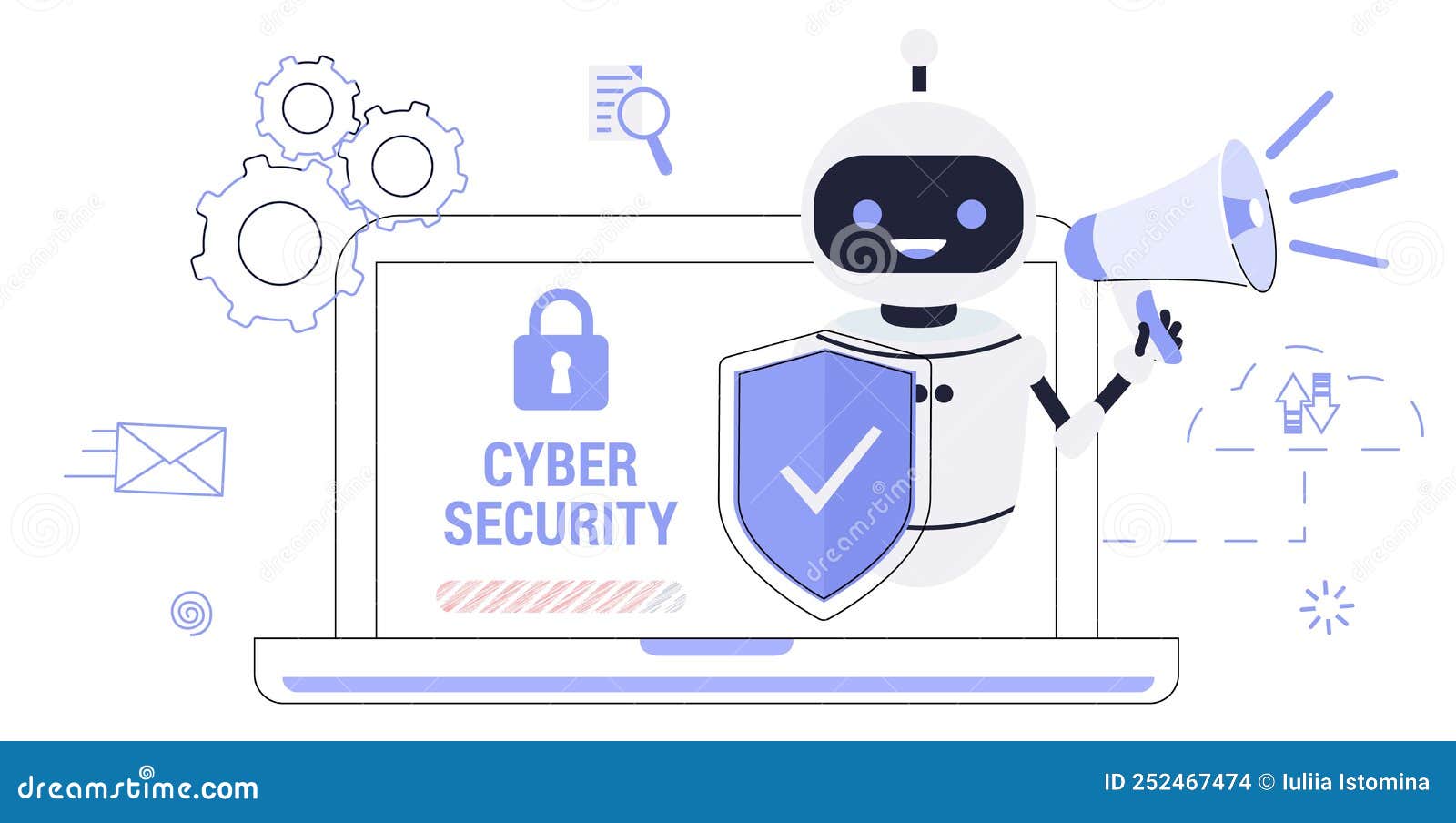Cybersecurity Malware Types And Vulnerability Charts Royalty-Free ...