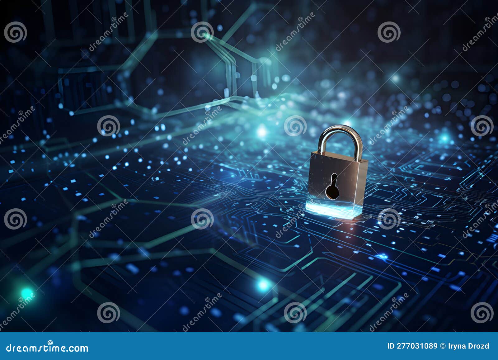 Cybersecurity and Privacy Concept of Data Protection. Generation AI ...