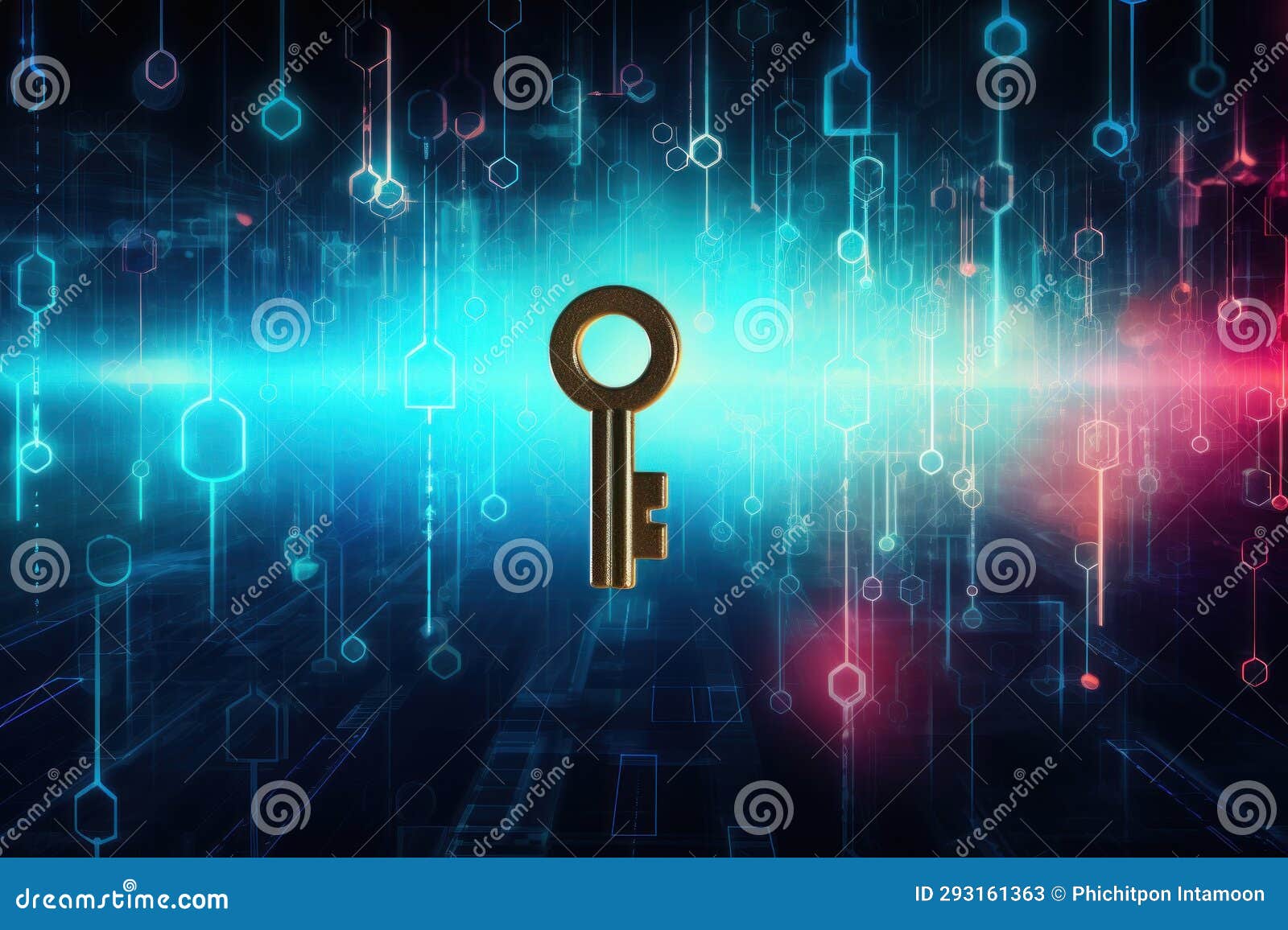 Cybersecurity And Privacy Concept Of Data Protection Secure Encryption