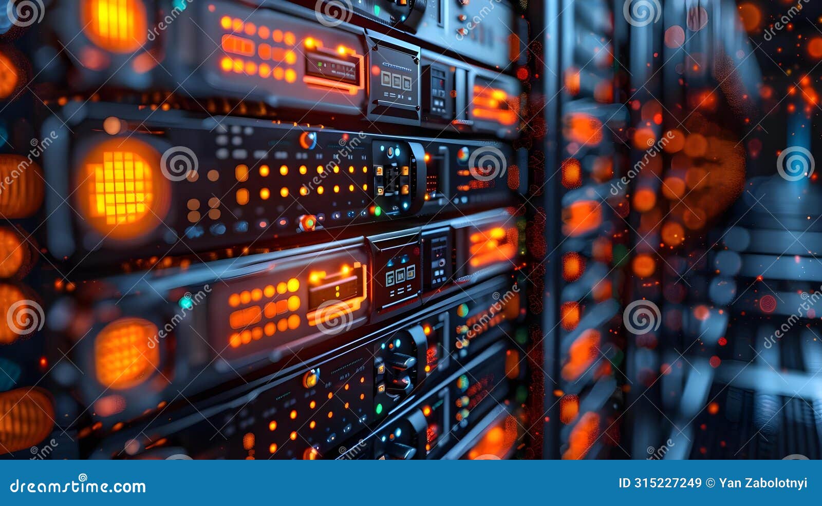 Cybersecurity Shield: High-Tech Firewall in Action. Concept ...