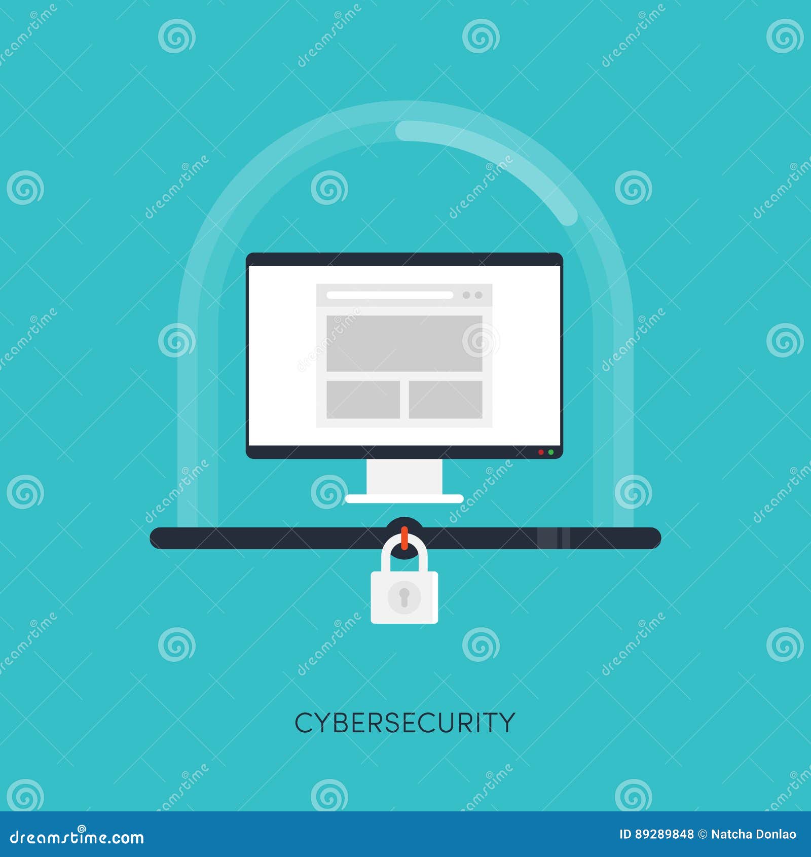 Cybersecurity System Line Icons Collection. Firewall, Encryption ...
