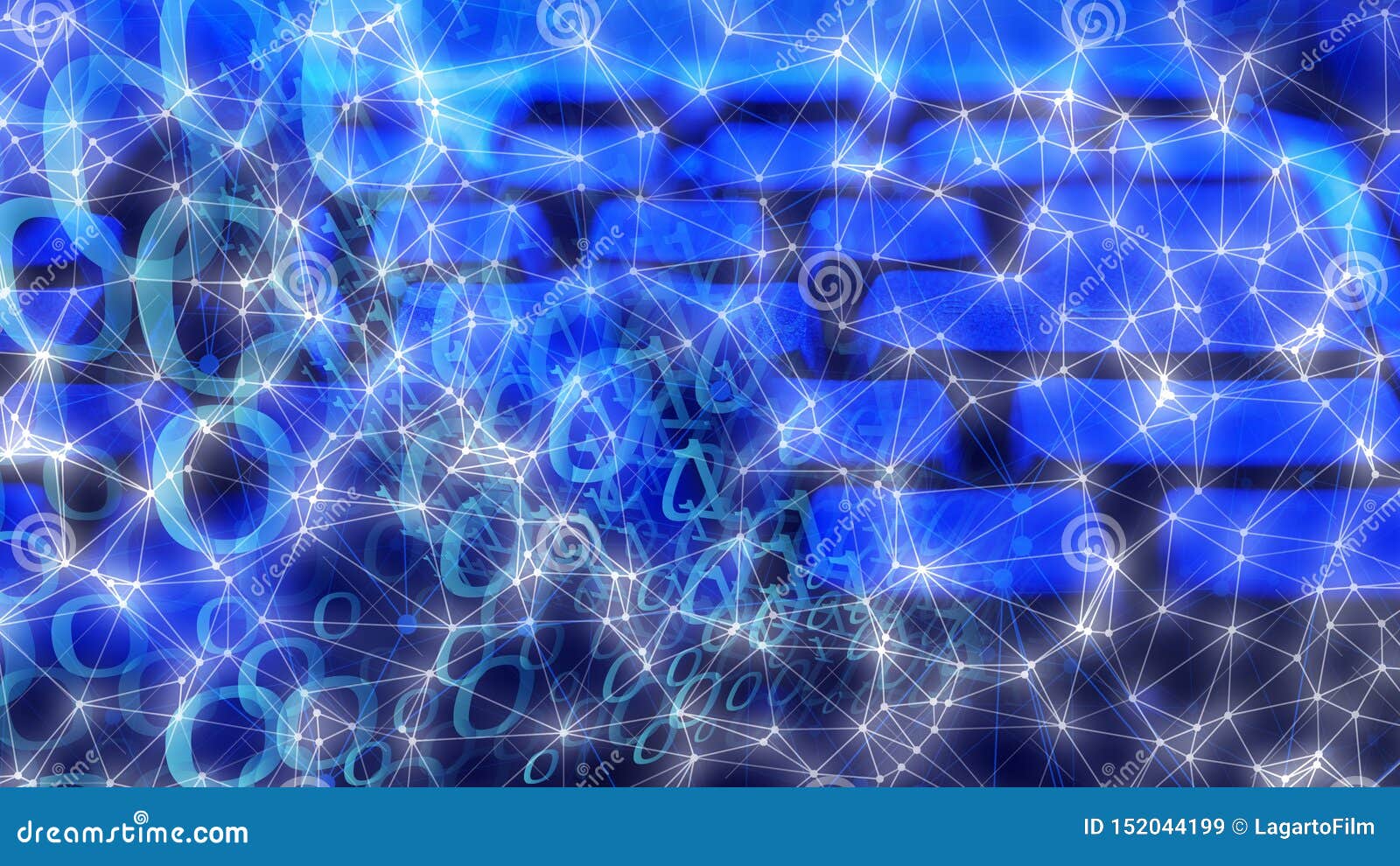 Cybersecurity Threats, Internet Digital Data, Computer Hater Concept ...