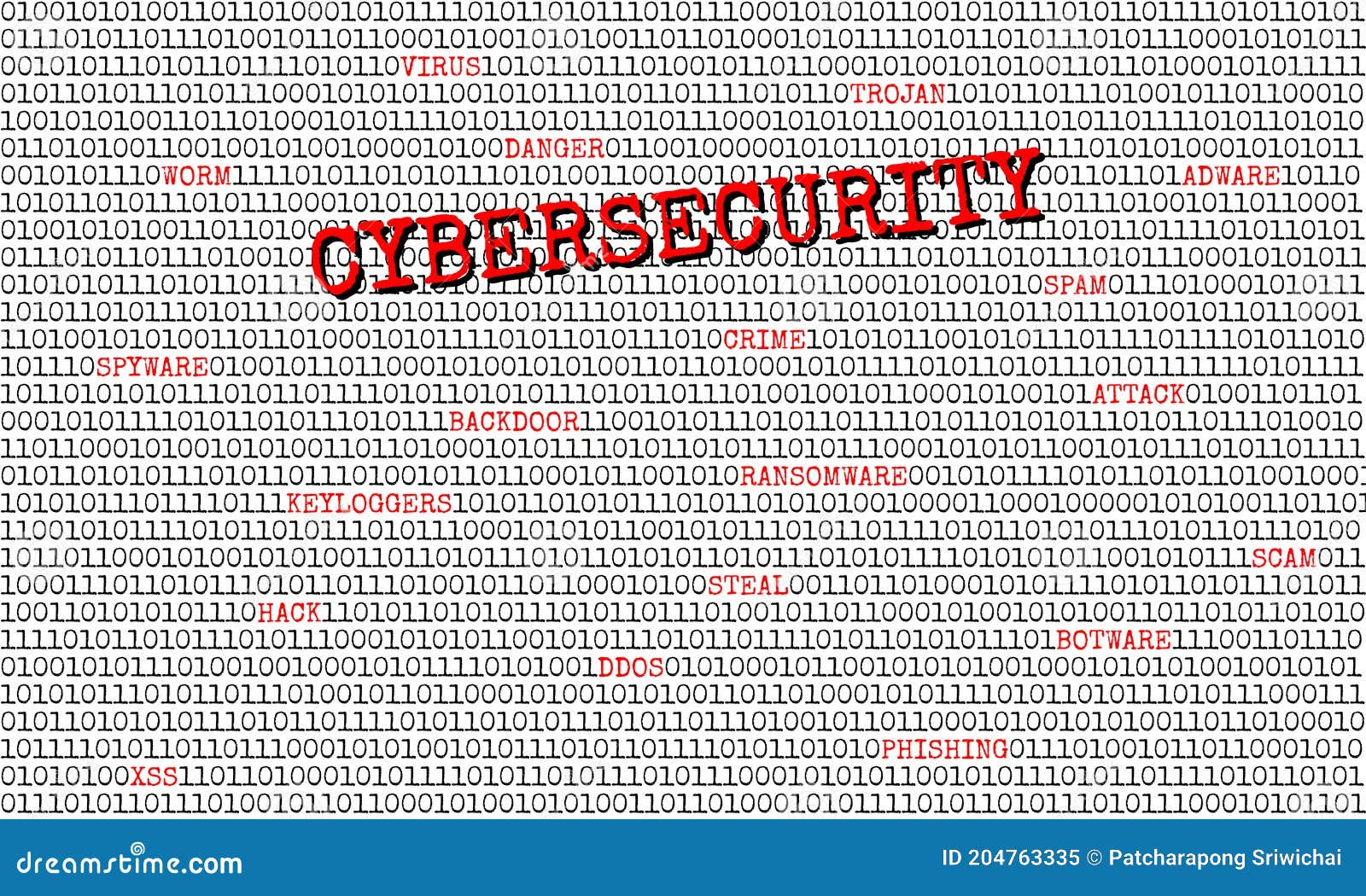 Cybersecurity on White Background Wallpaper, Online Network Security ...