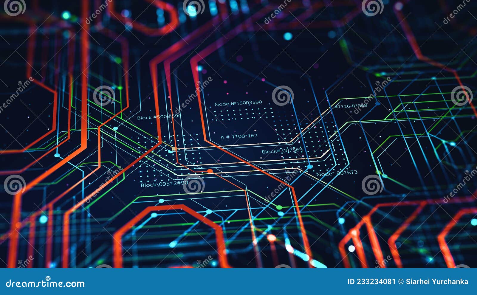 Microcircuit Structure Royalty-Free Stock Photo | CartoonDealer.com ...