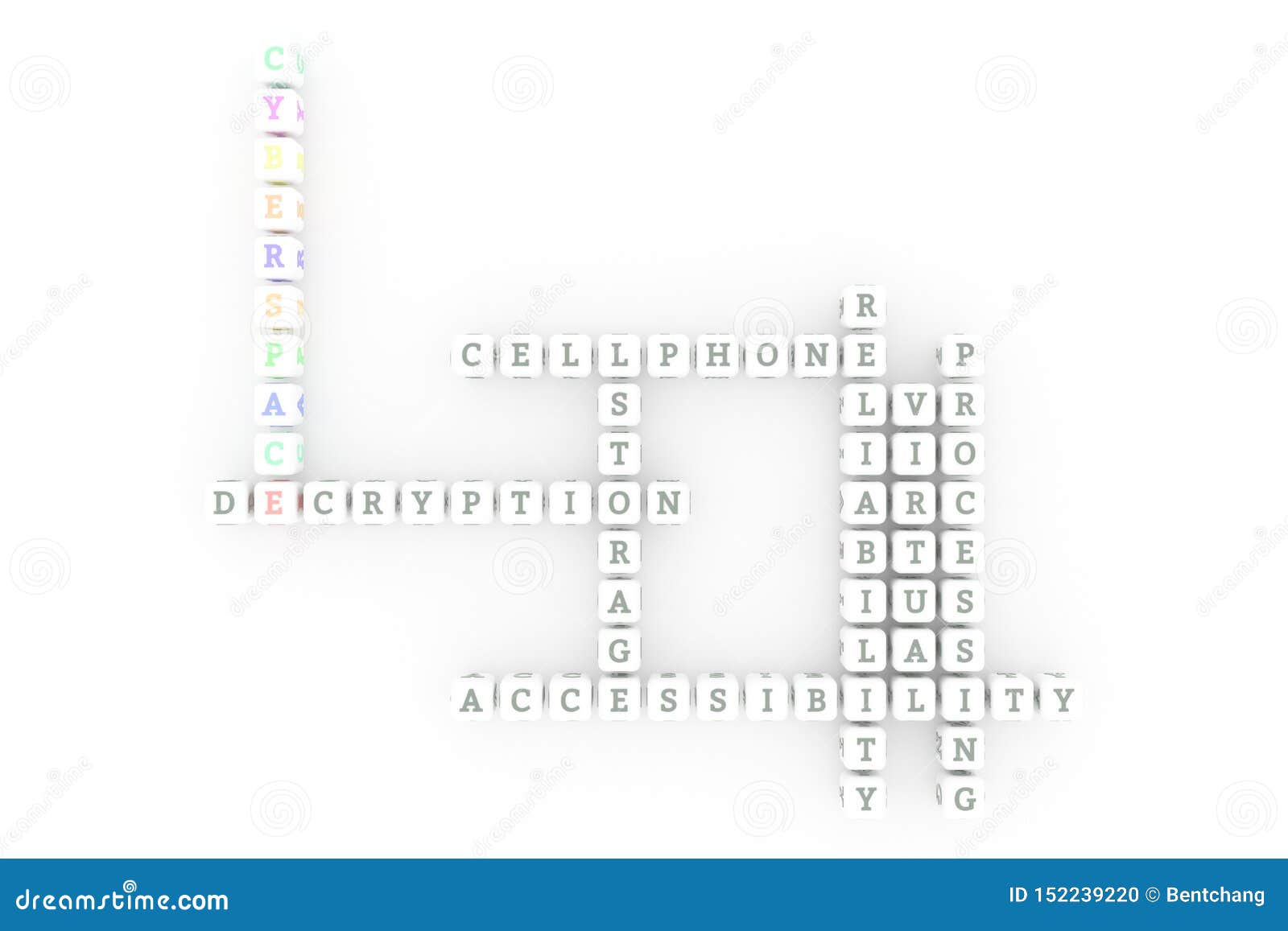 Cyberspace, Ict Keyword Crossword. for Web Page, Graphic Design ...