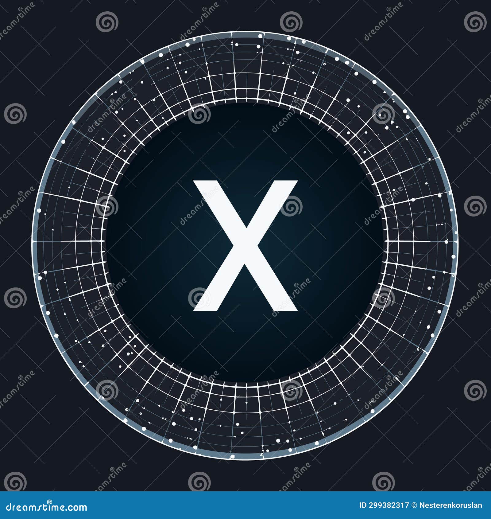 Cyberspace Software Development Filled Gradient Initial Logo Idea Stock Illustration ...