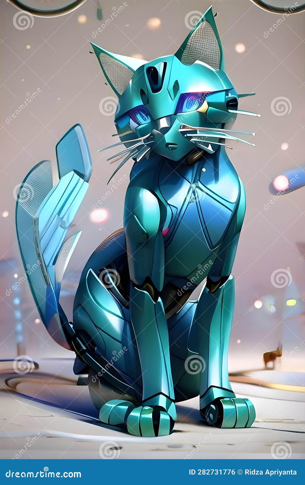 The Cyborg Cat Design AI Model is an Advanced Artificial Intelligence ...