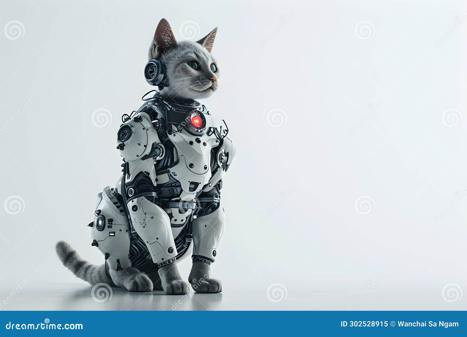 Cyborg Cat, Robot Cat, Future Technology, Machines, Illustrations ...