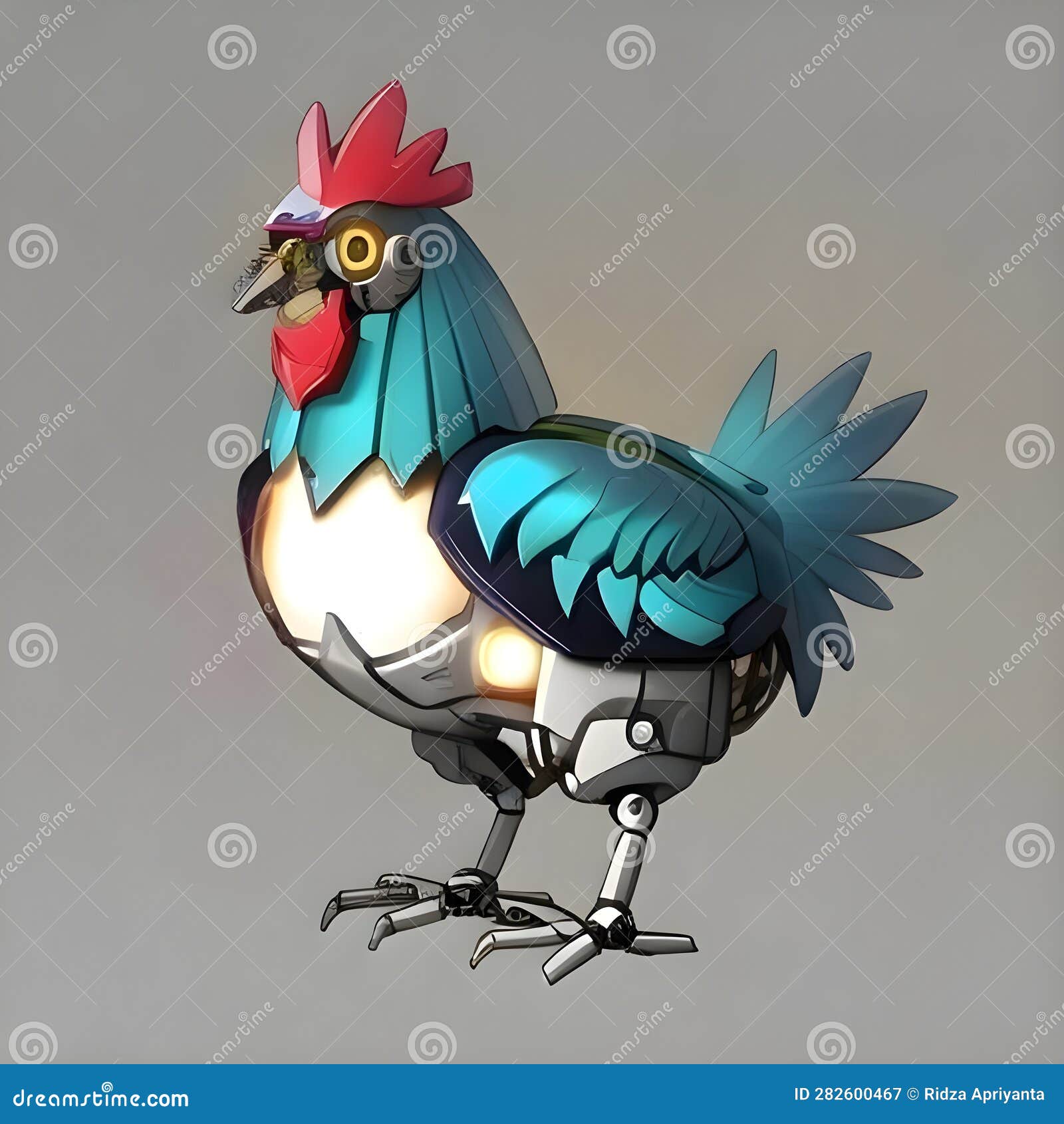 The Cyborg Chicken Design AI Model is a Machine Learning Model ...