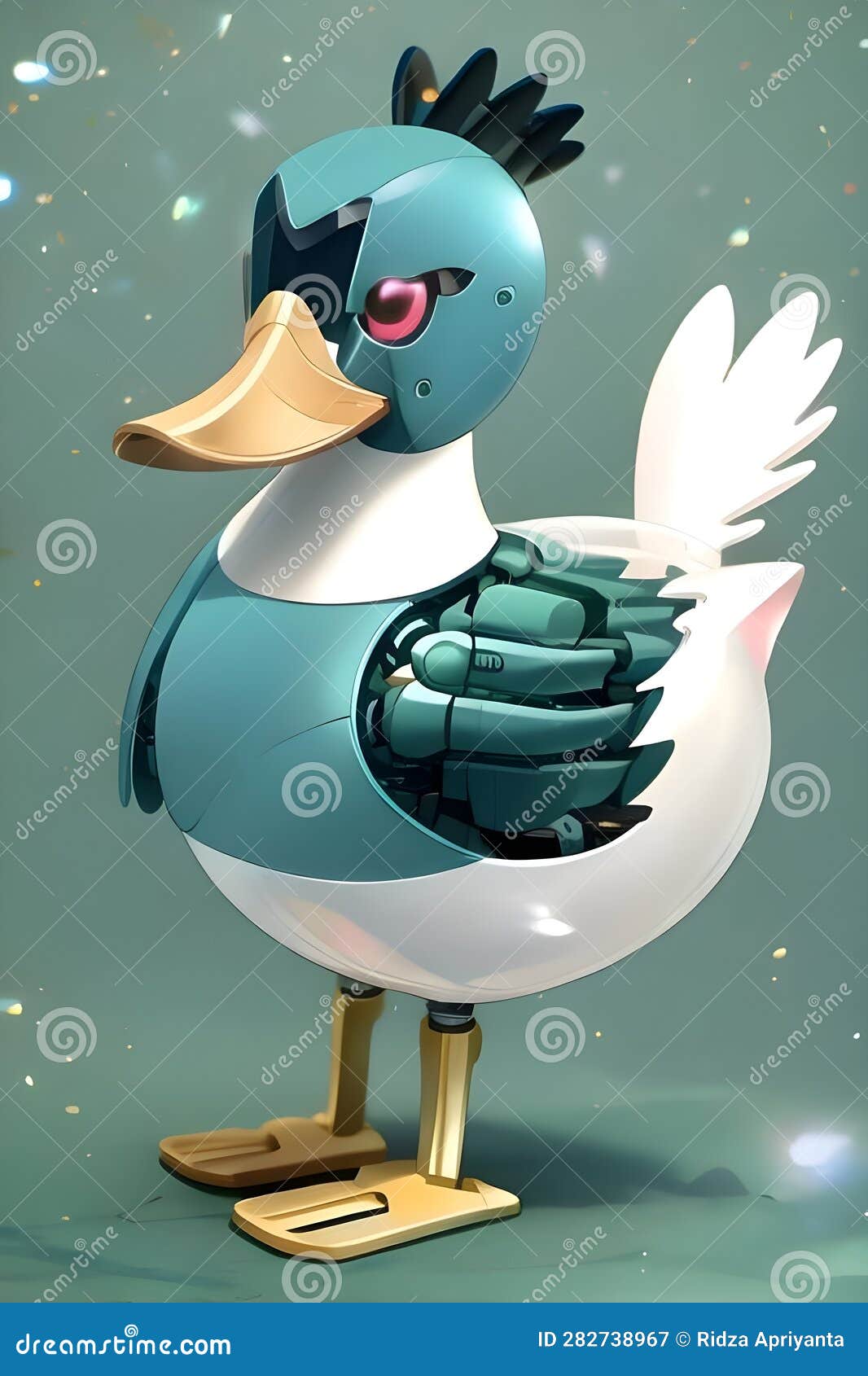 The Cyborg Duck Design AI Model is a State-of-the-art Artificial ...