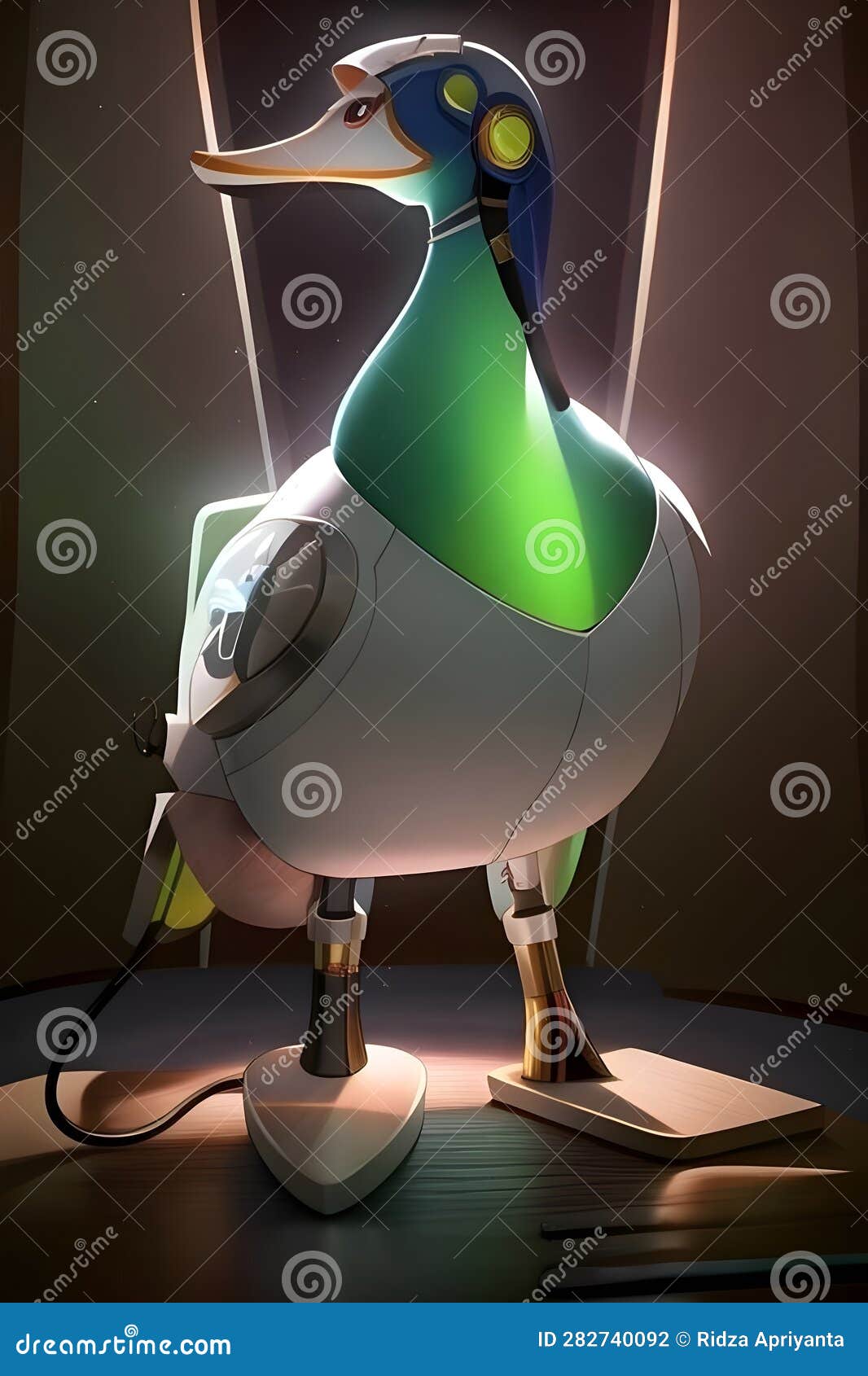 The Cyborg Duck Design AI Model is a State-of-the-art Artificial ...
