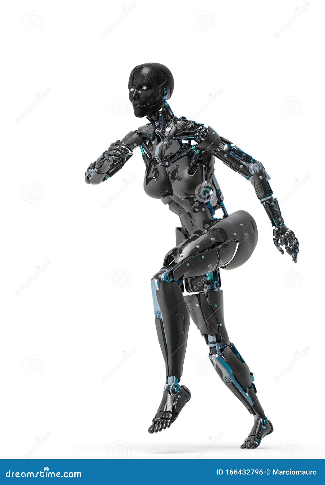 Cyborg Female Stock Photo | CartoonDealer.com #60170748