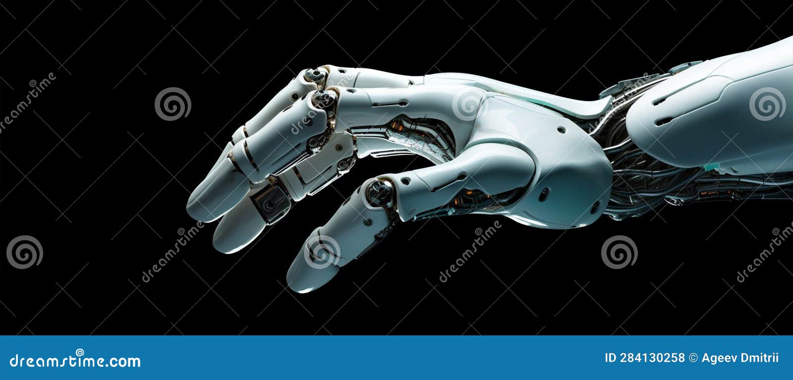 Cyborg Machine Hand Science Intelligence Engineering Futuristic Arm ...