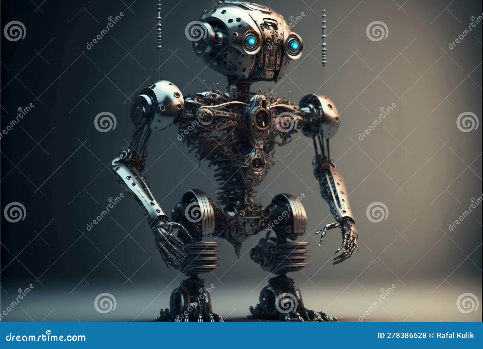 Cyborg, Robot, Science Fiction Illustration, Generated Ai, Generative ...