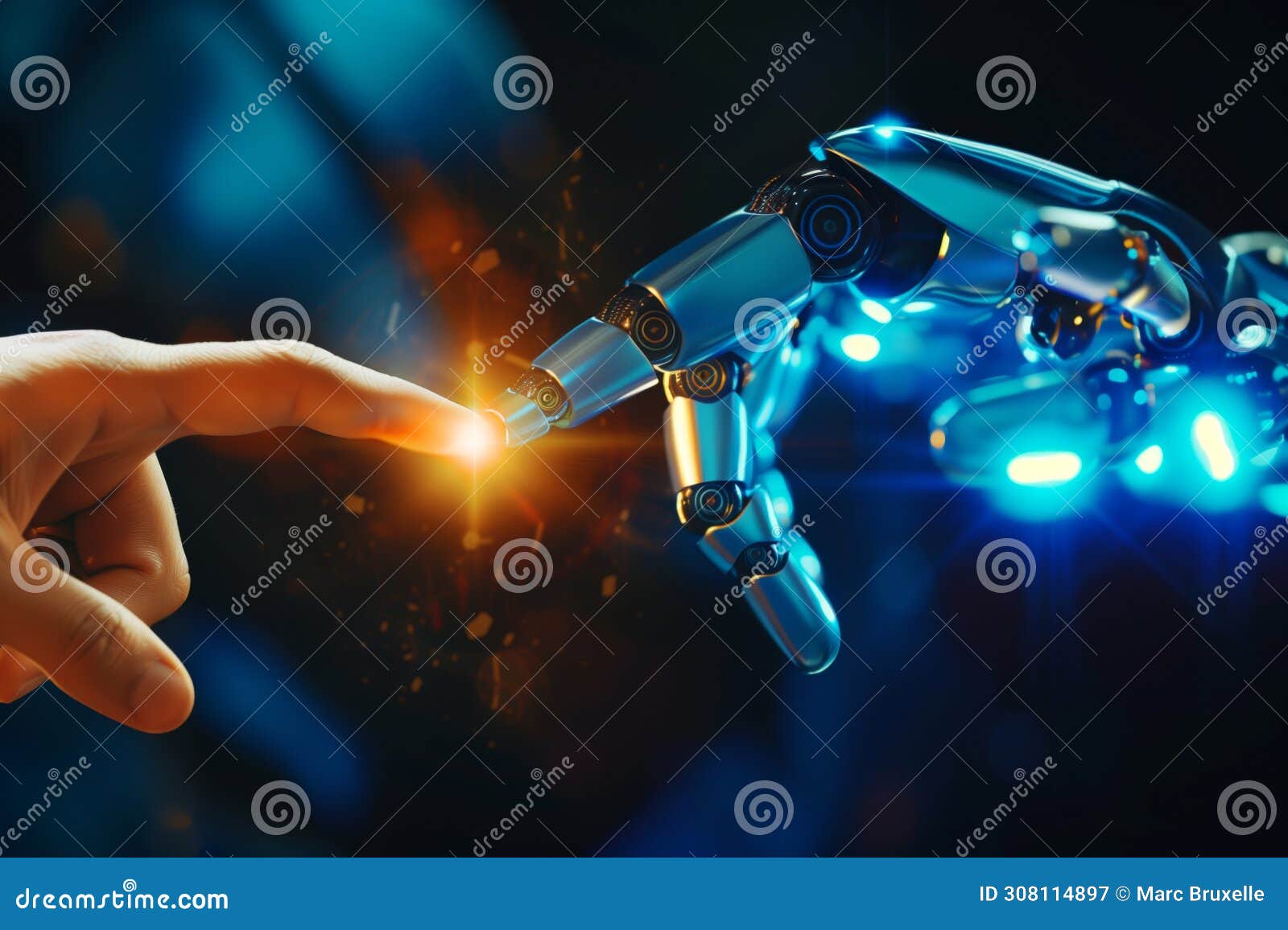 141 Cyborg Robotic Prosthetic Limb Anatomy With Visible Wiring Render ...