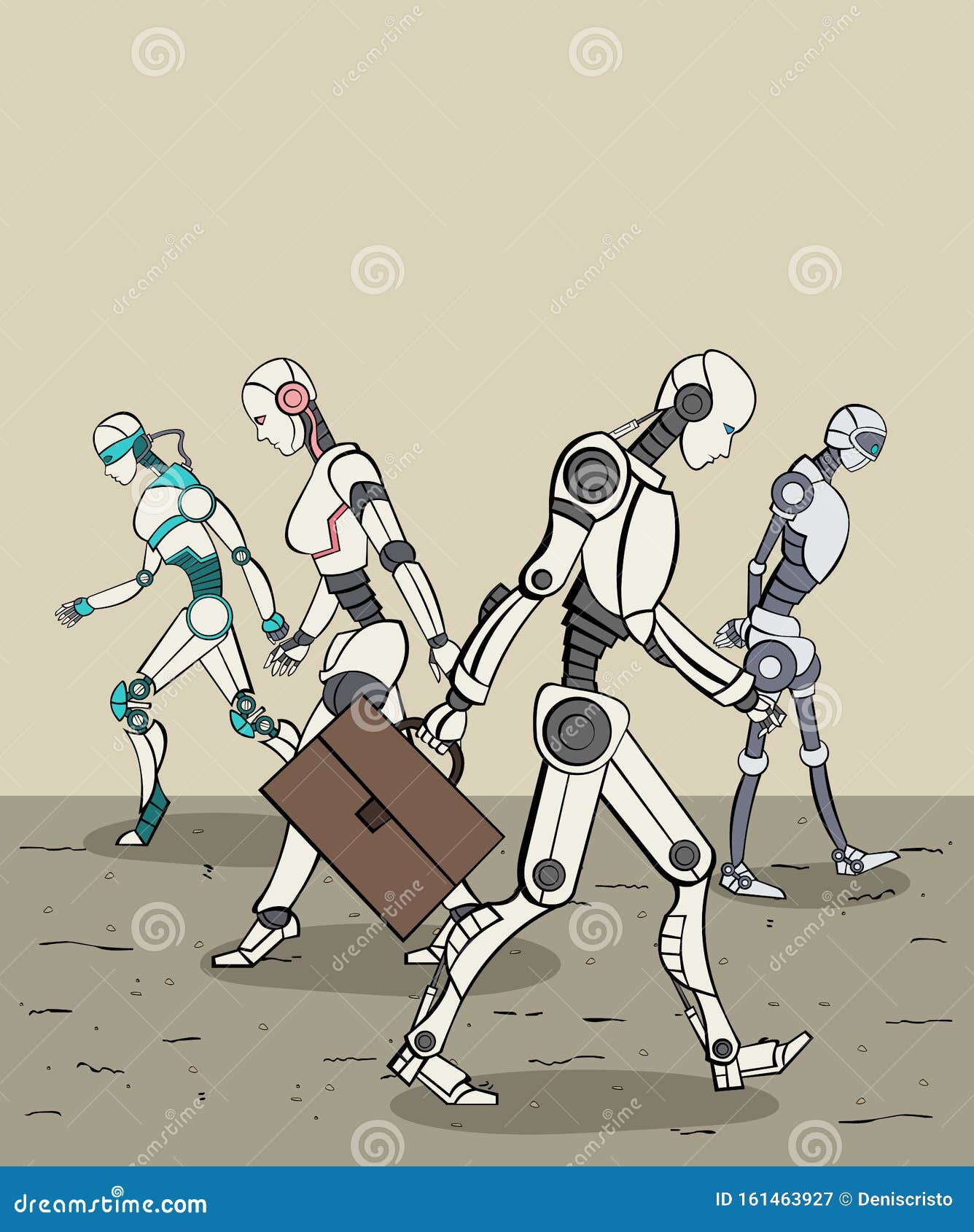 Cyborgs with Artificial Intelligence Technology. Stock Vector ... Cyborgs with Artificial Intelligence Technology. Stock Vector ...