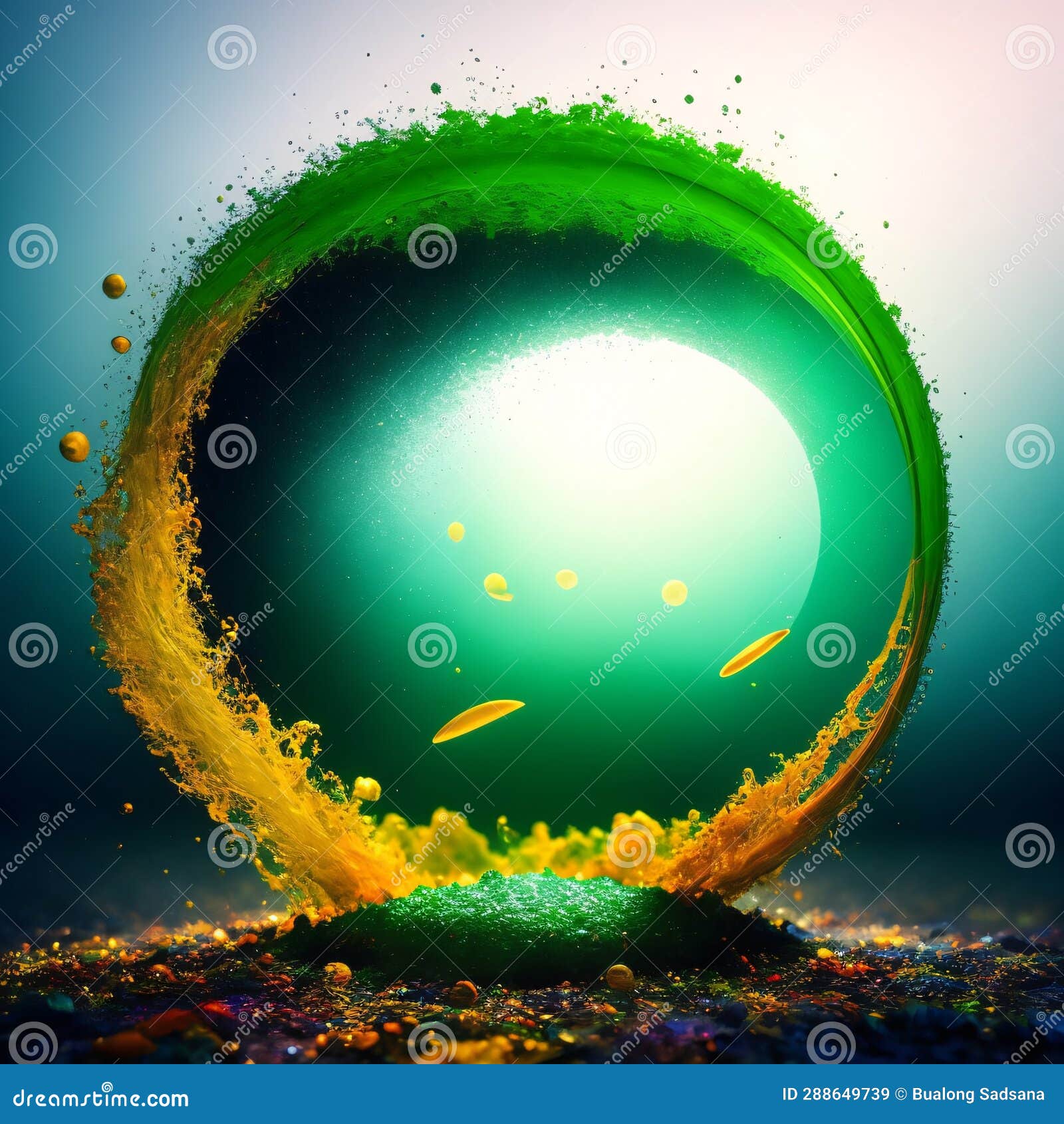 Cyborgufacturing of Biodegradable Plastic. Placer of Granules of Eco ...