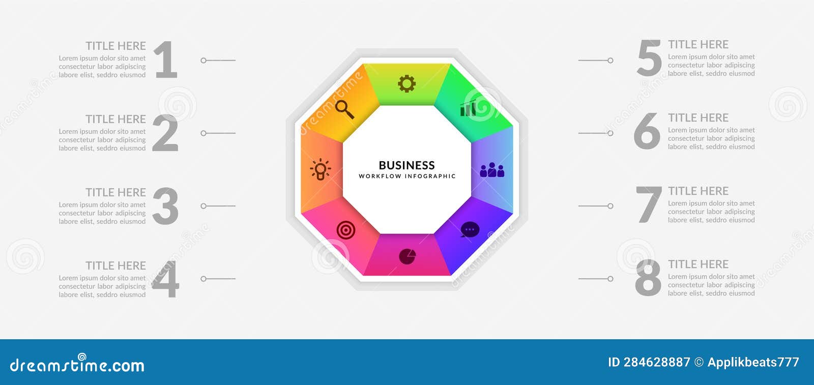 Cycle Business Process Infographic with Multiple Options, Rotation ... Cycle Business Process Infographic with Multiple Options, Rotation ...