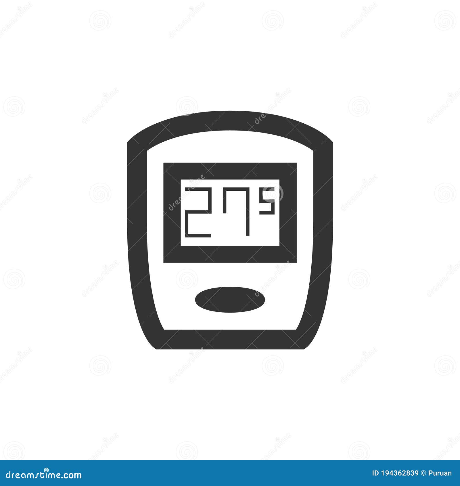 Outline Icon - Cycle Computer Stock Vector - Illustration of cyclist ...