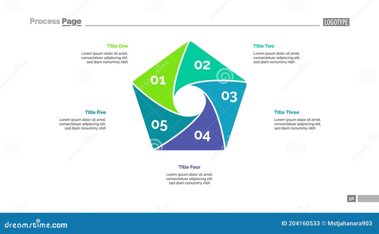 Pentagon Chart Cartoon Vector | CartoonDealer.com #14870129