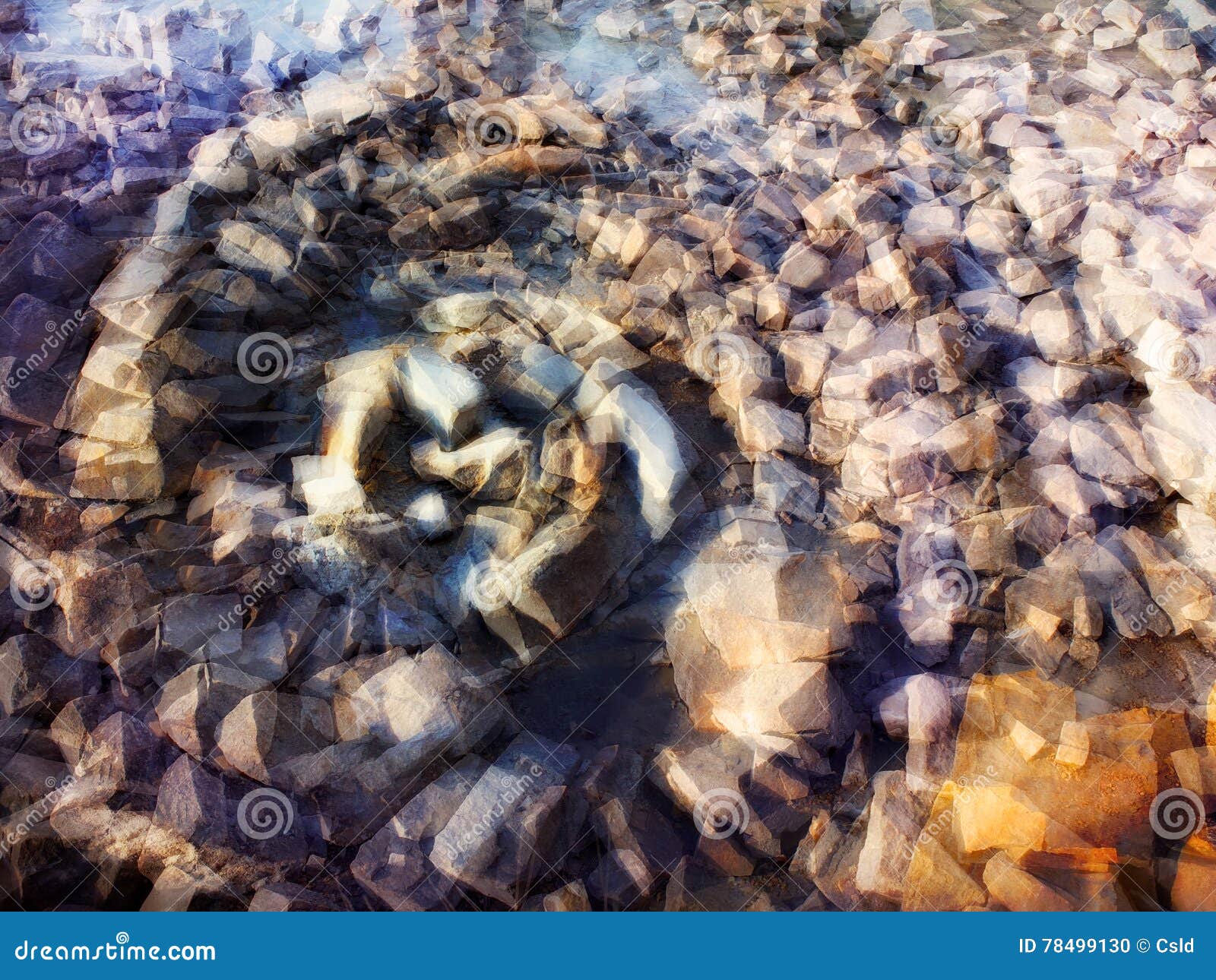 Cycle of Earth stock photo. Image of round, stones, uncertainty - 78499130