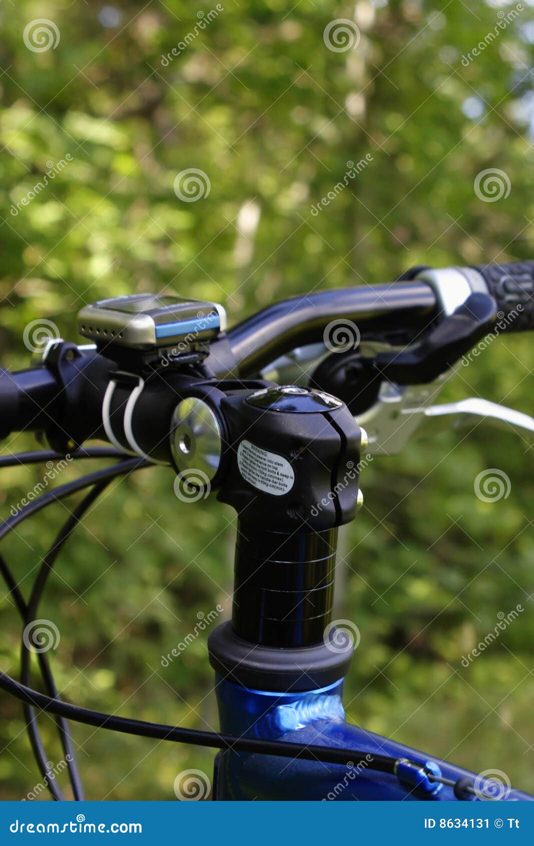 Cycle handlebars stock image. Image of lifestyle, sports - 8634131