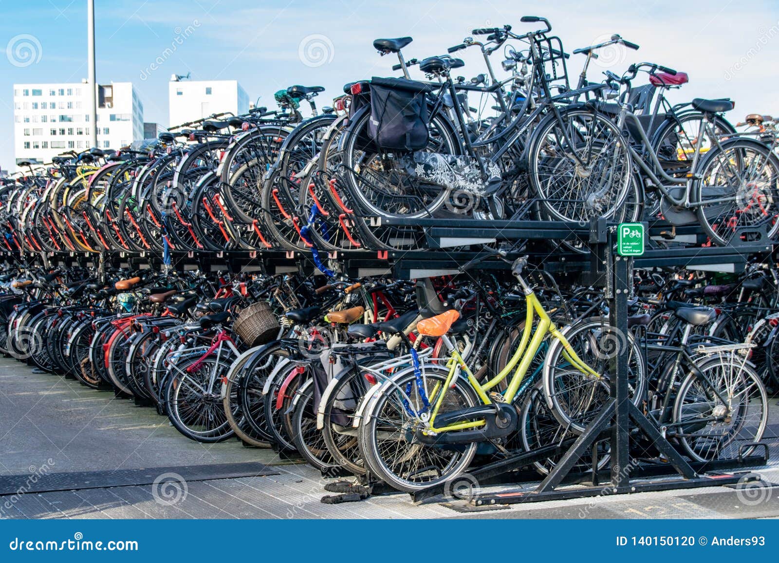 Cycle Park in Amsterdam, the Netherlands Editorial Image - Image of ...