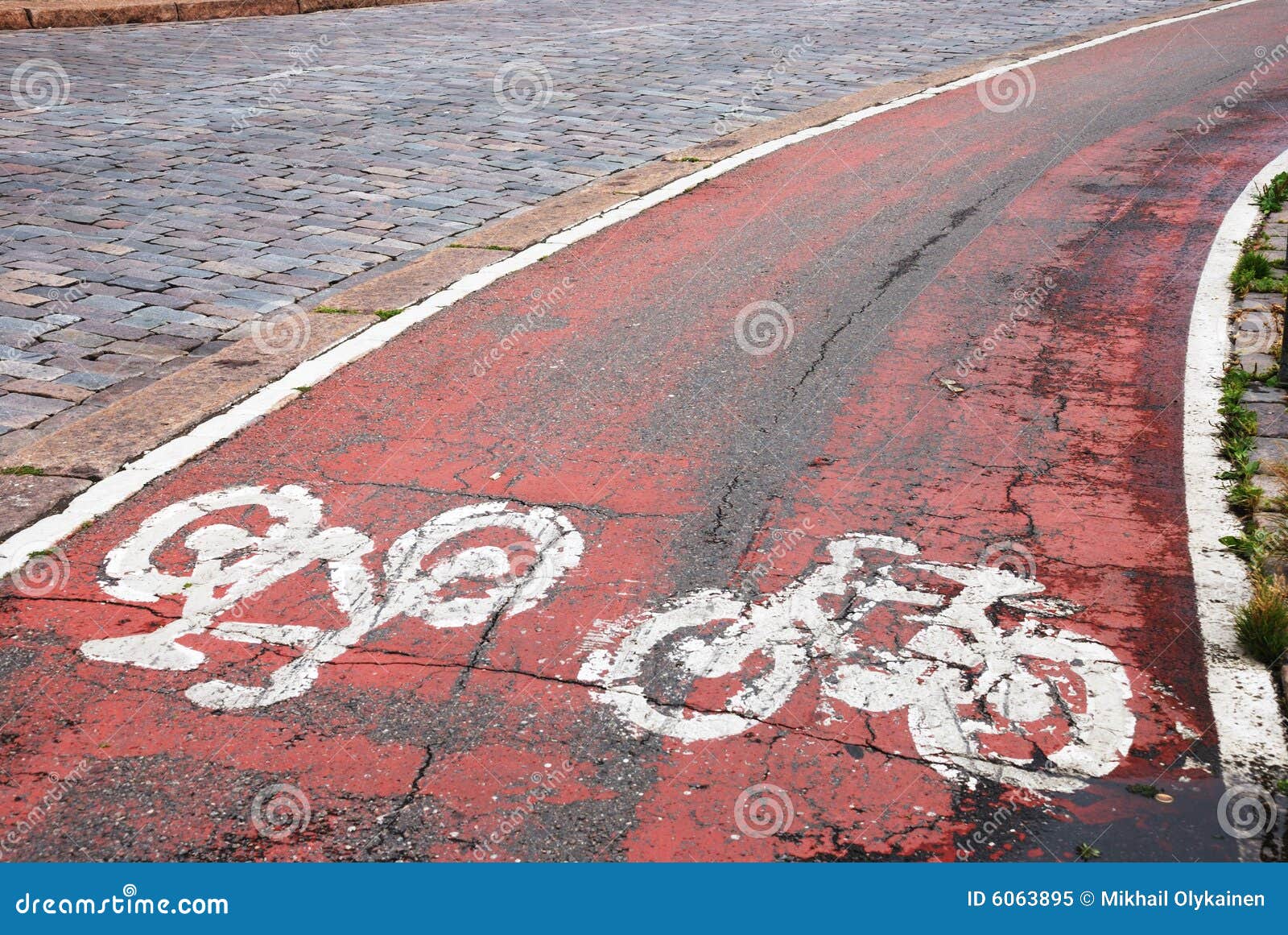 Cycle path stock image. Image of bicycle, health, fitness - 6063895