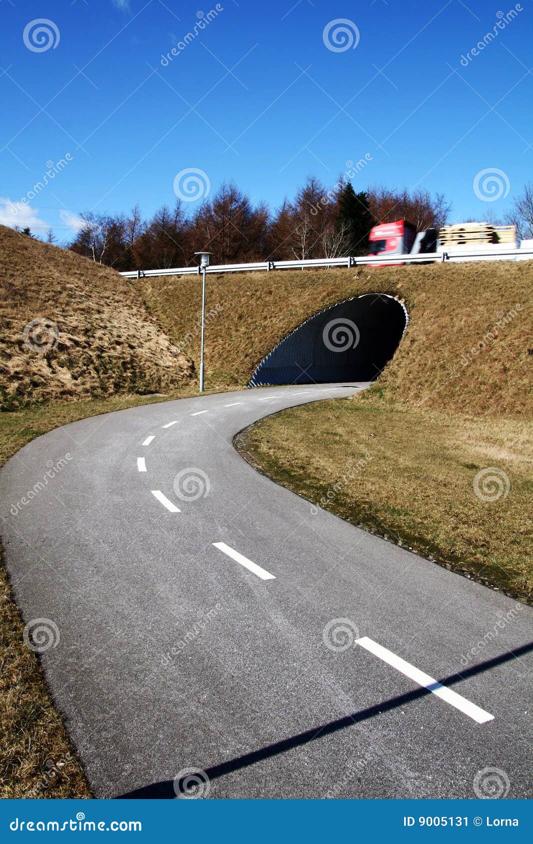 Cycle path stock image. Image of country, indication, roads - 9005131