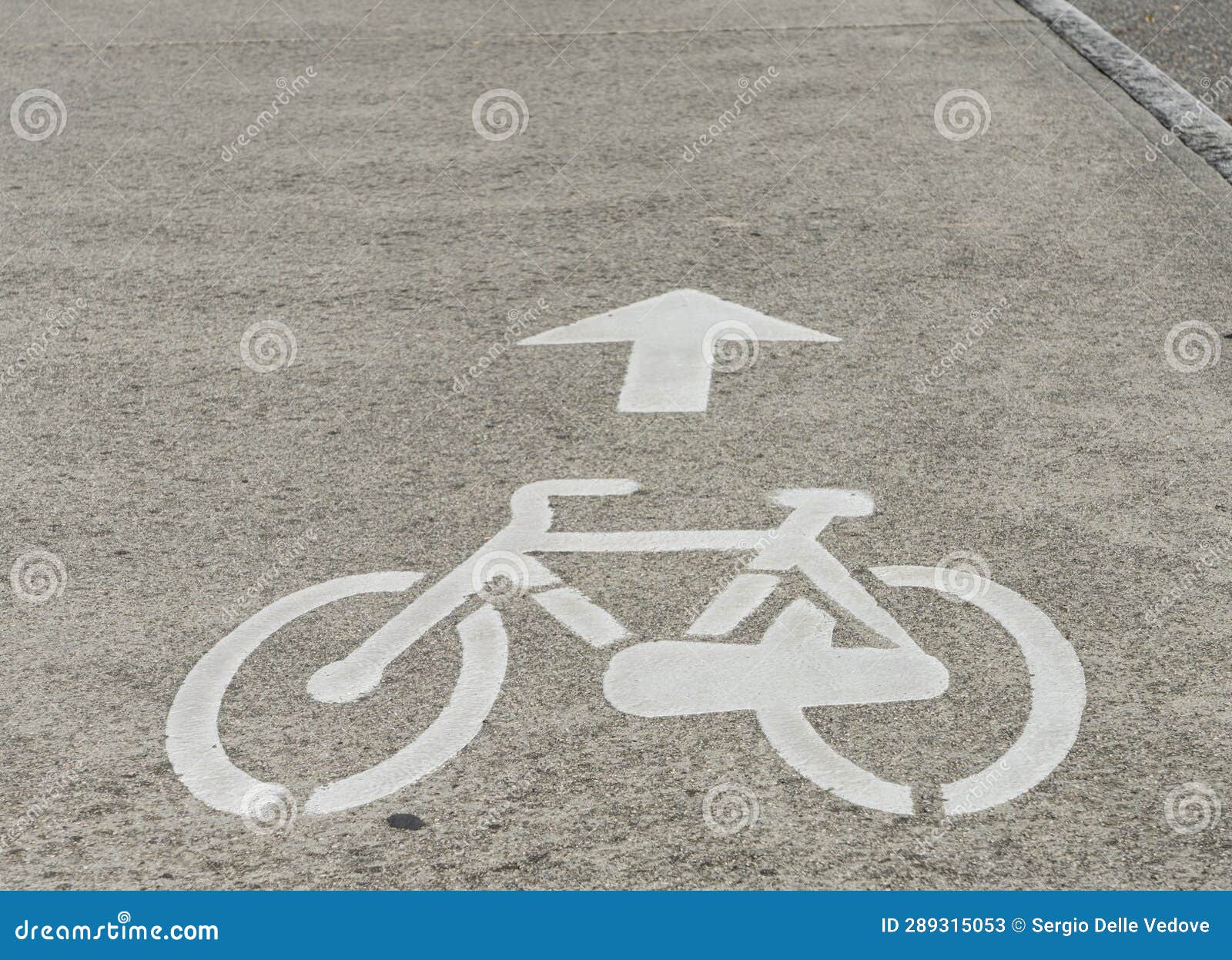 The cycle path stock image. Image of rules, road, regulation - 289315053