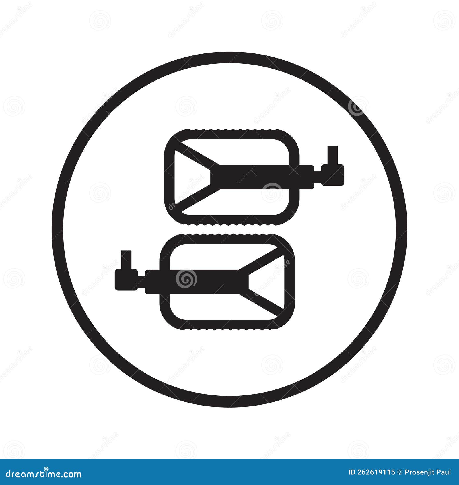 Cycle pedal icon stock vector. Illustration of outdoor - 262619115