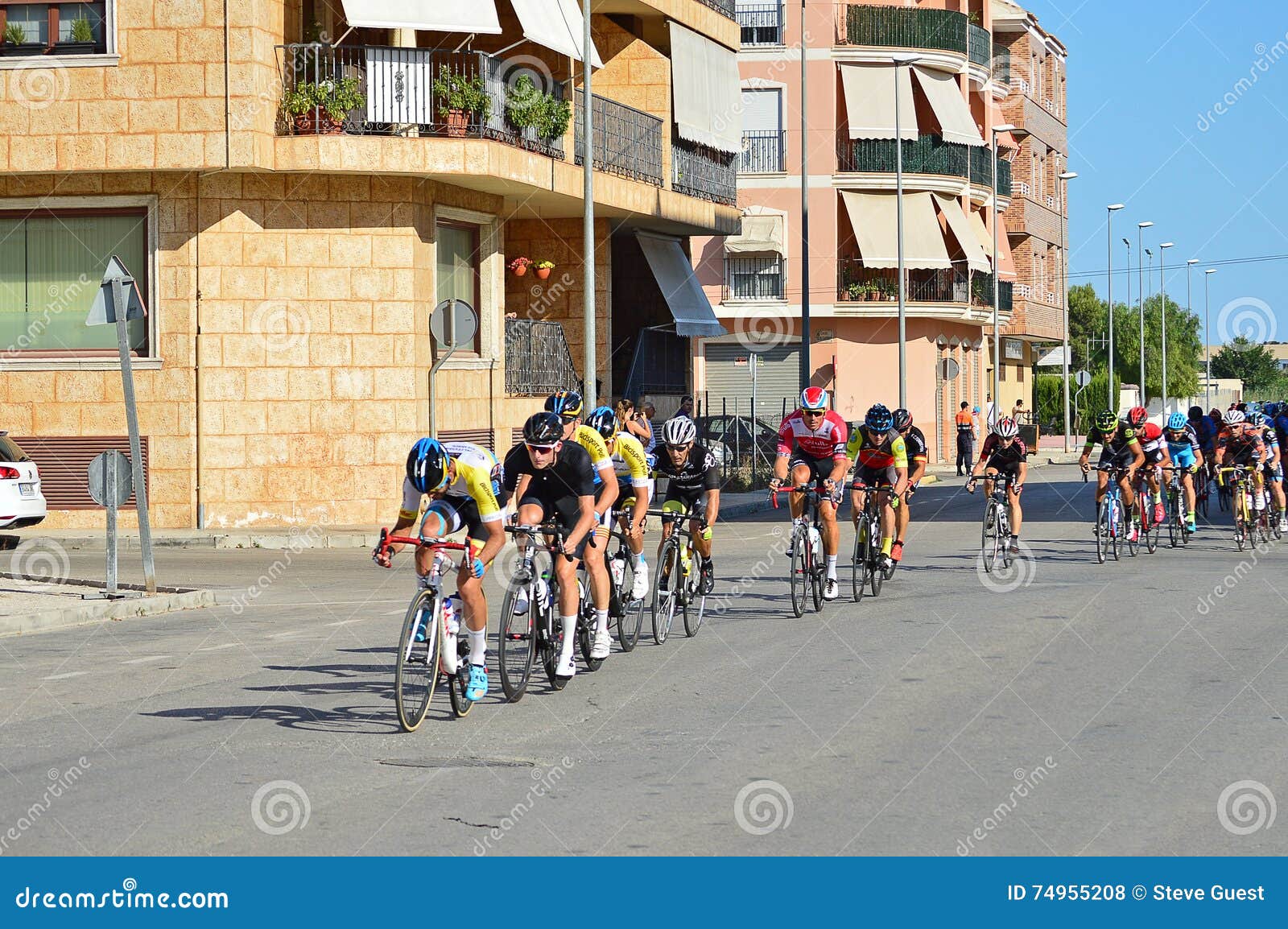 Cycle Peleton editorial stock photo. Image of streets - 74955208