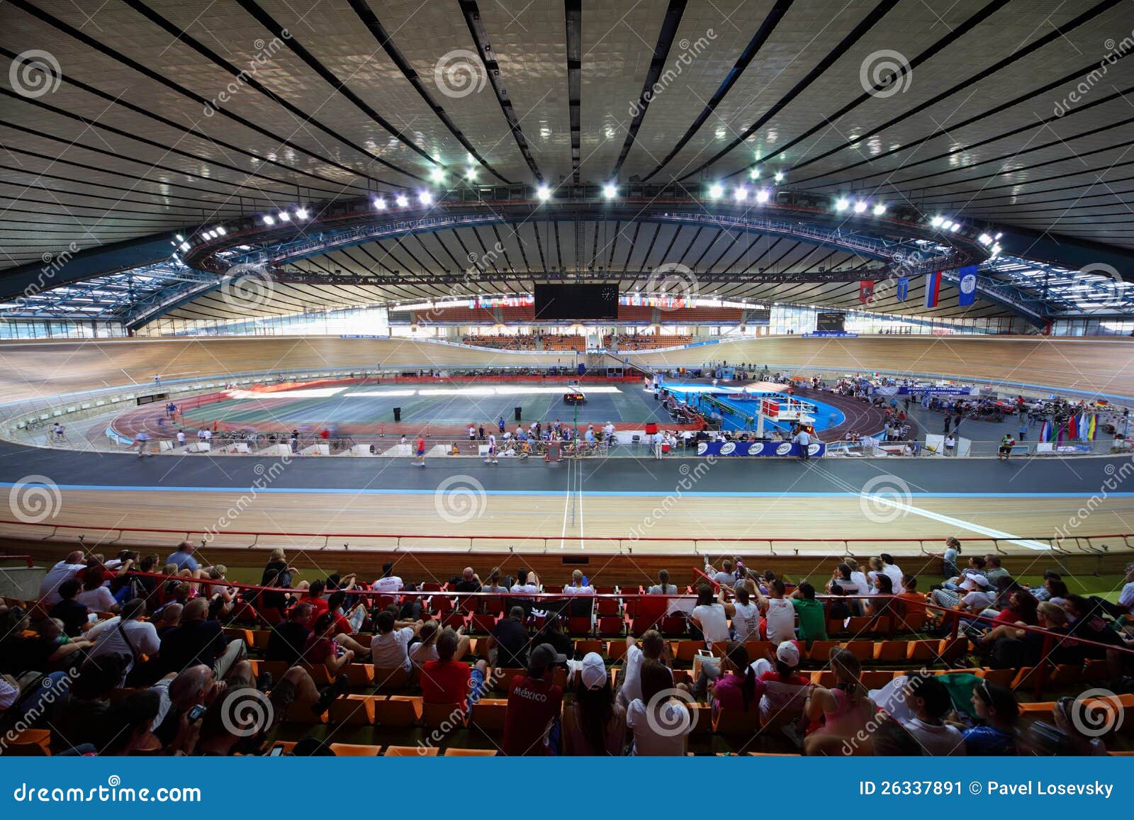 Cycle Race Track at Stadium Editorial Photo - Image of moscow, sport ...