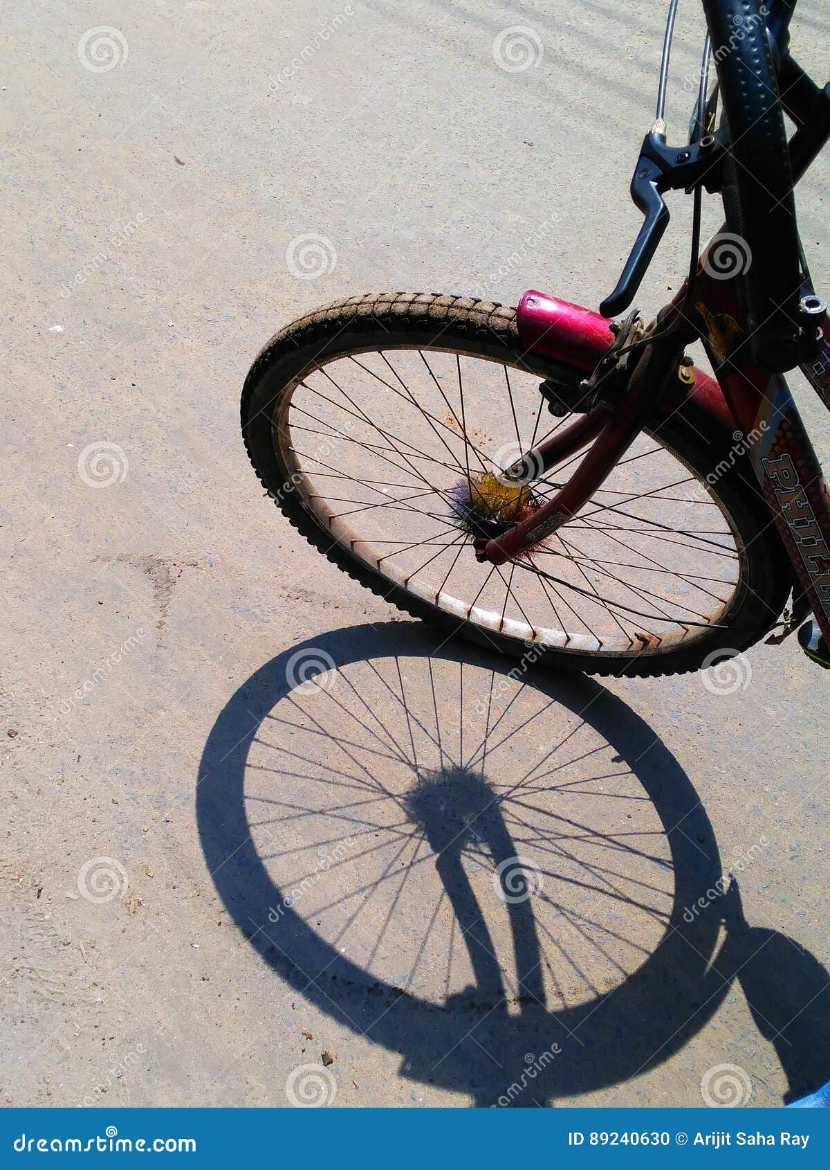 Cycle shadow stock photo. Image of shadow, cycle, nice - 89240630