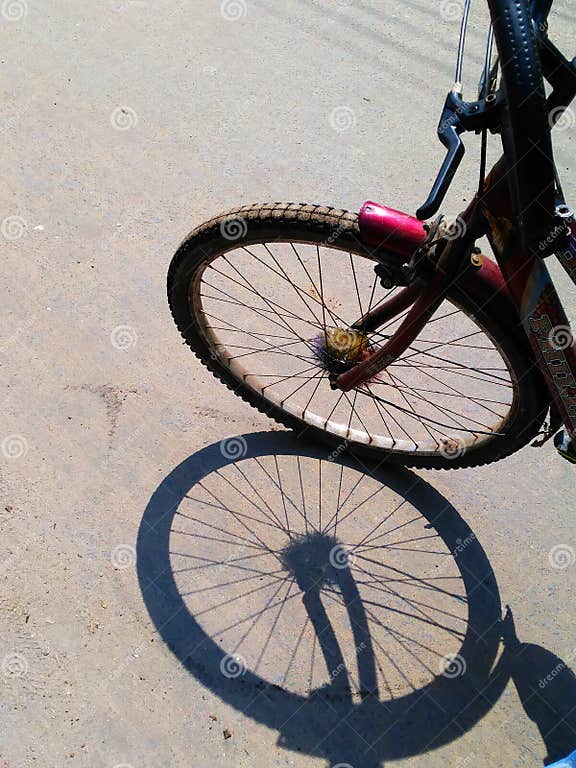 Cycle shadow stock photo. Image of shadow, cycle, nice - 89240630