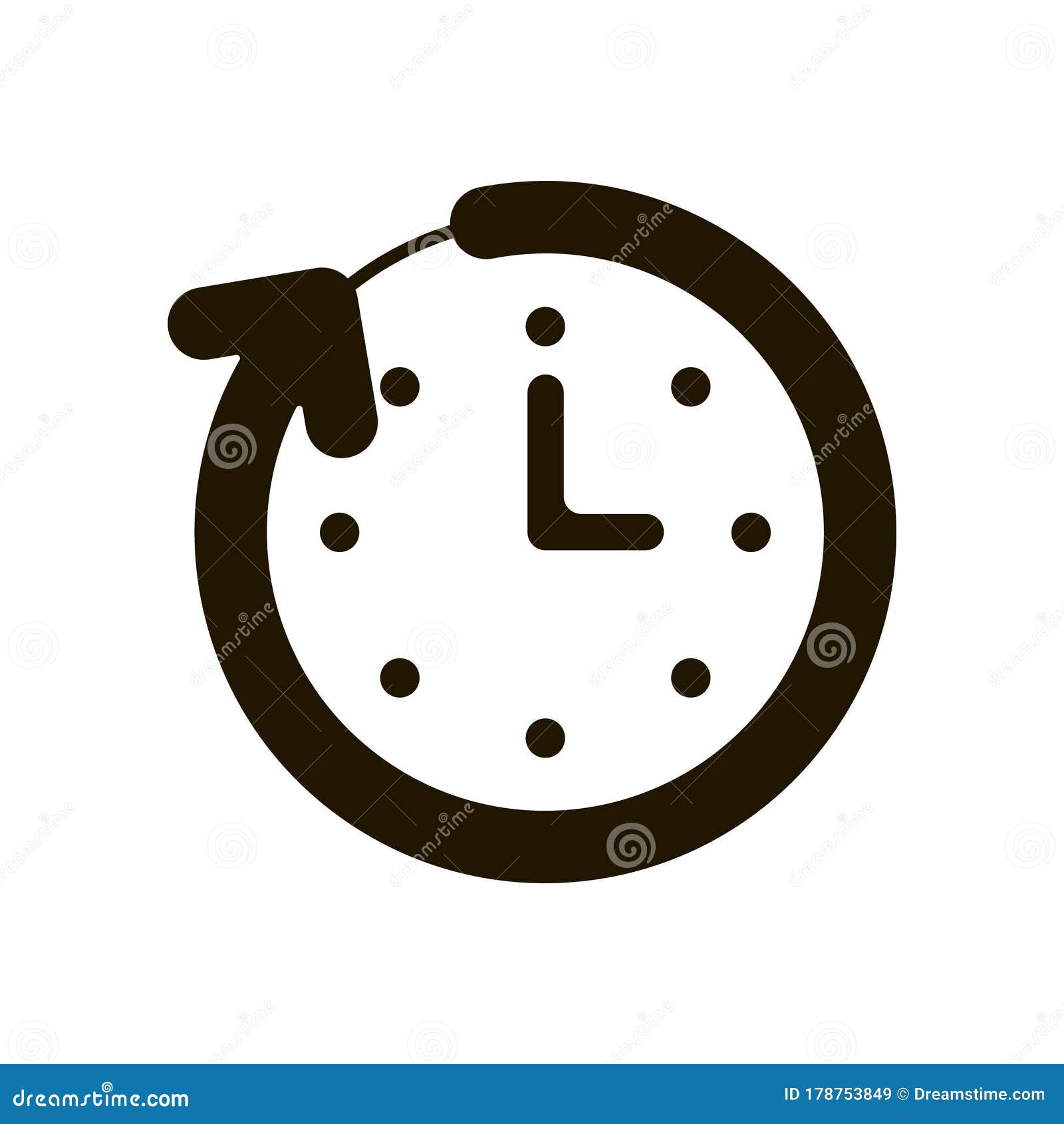 Cycle of Time Icon in Trendy Flat Style Isolated. Eps 10. Stock Vector ... Cycle of Time Icon in Trendy Flat Style Isolated. Eps 10. Stock Vector ...