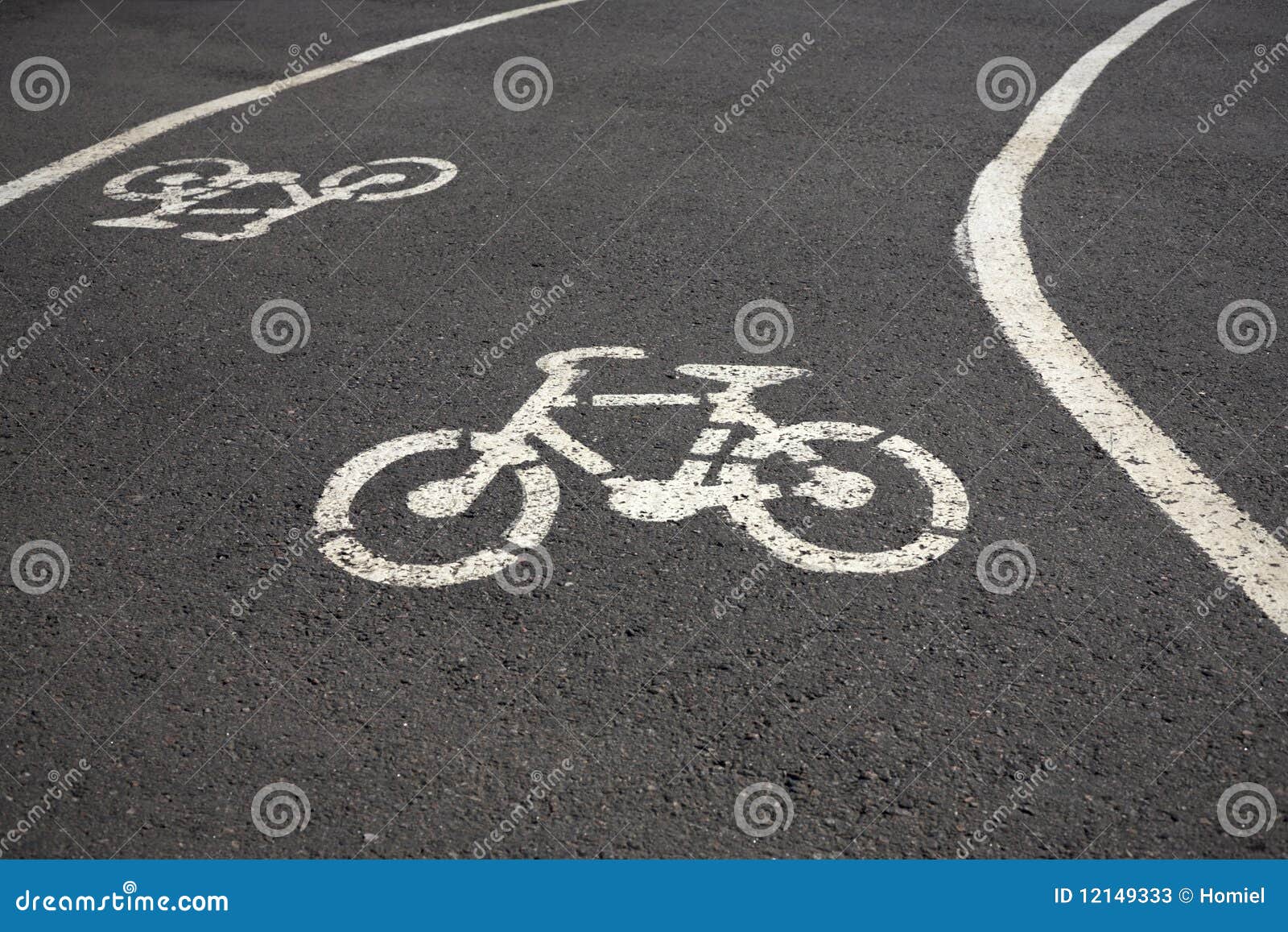 Cycle track stock image. Image of biking, road, sports - 12149333