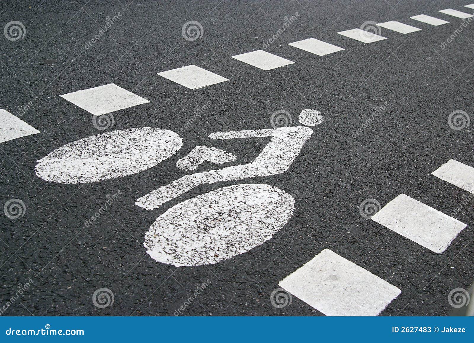 Cycle track sign stock image. Image of indicate, environment - 2627483