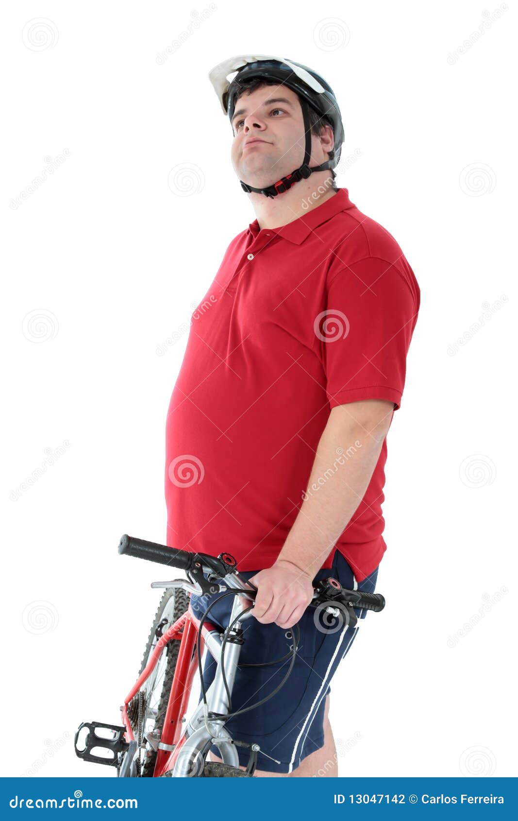 Cycler tinking stock photo. Image of confused, exploration - 13047142