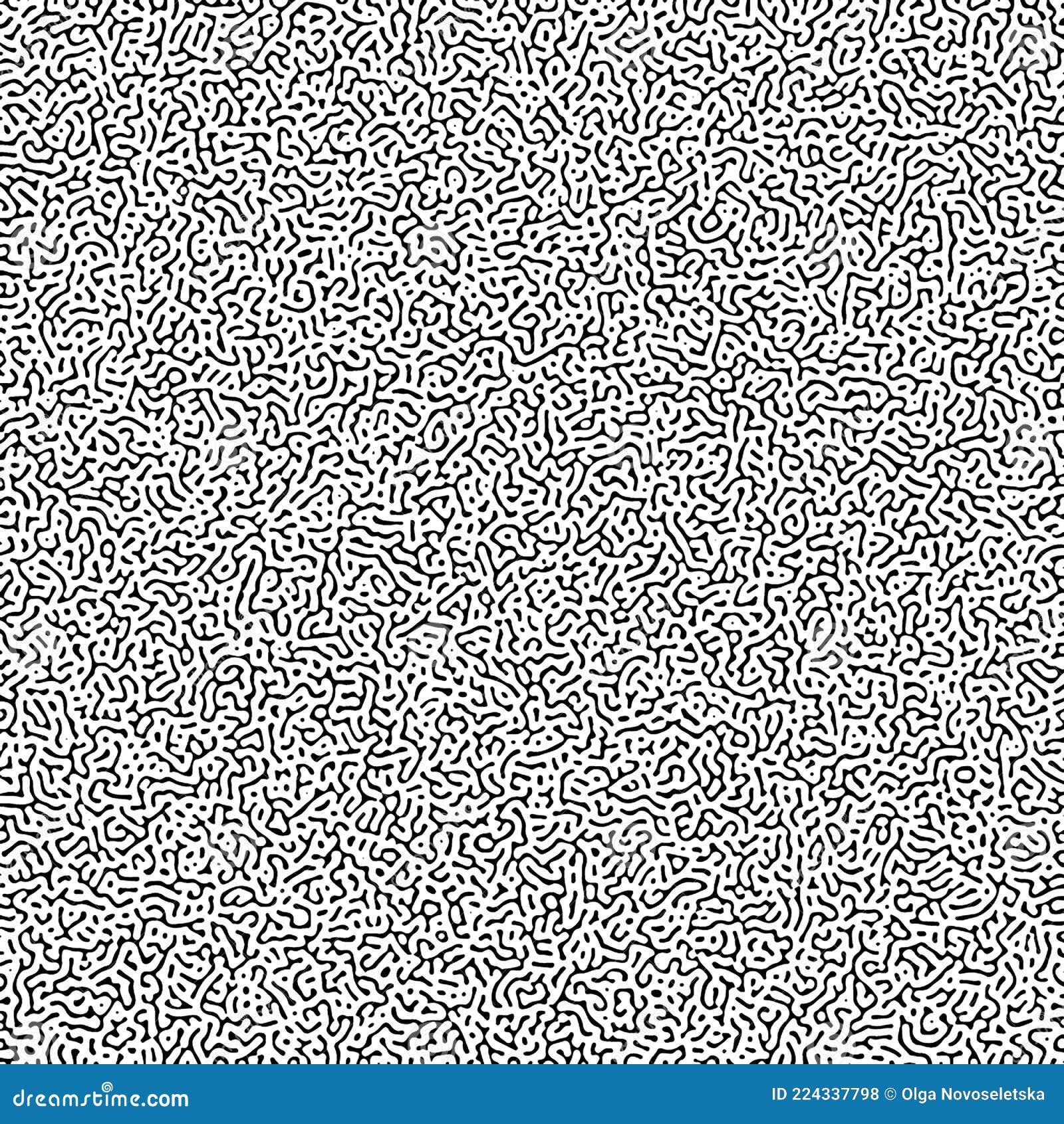 Turing Pattern Structure Oraganic Lines Background Design Vector ...